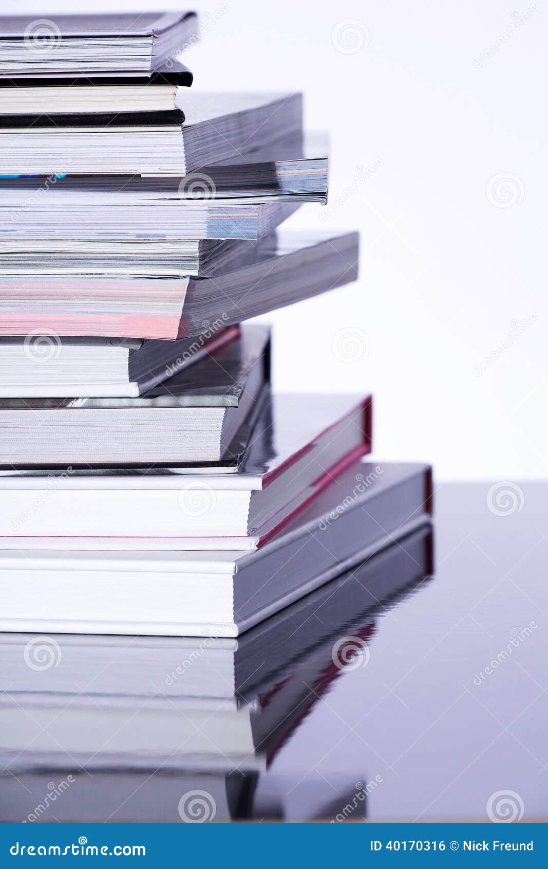 Many books on stacked stock photo. Image of paper, antique - 40170316