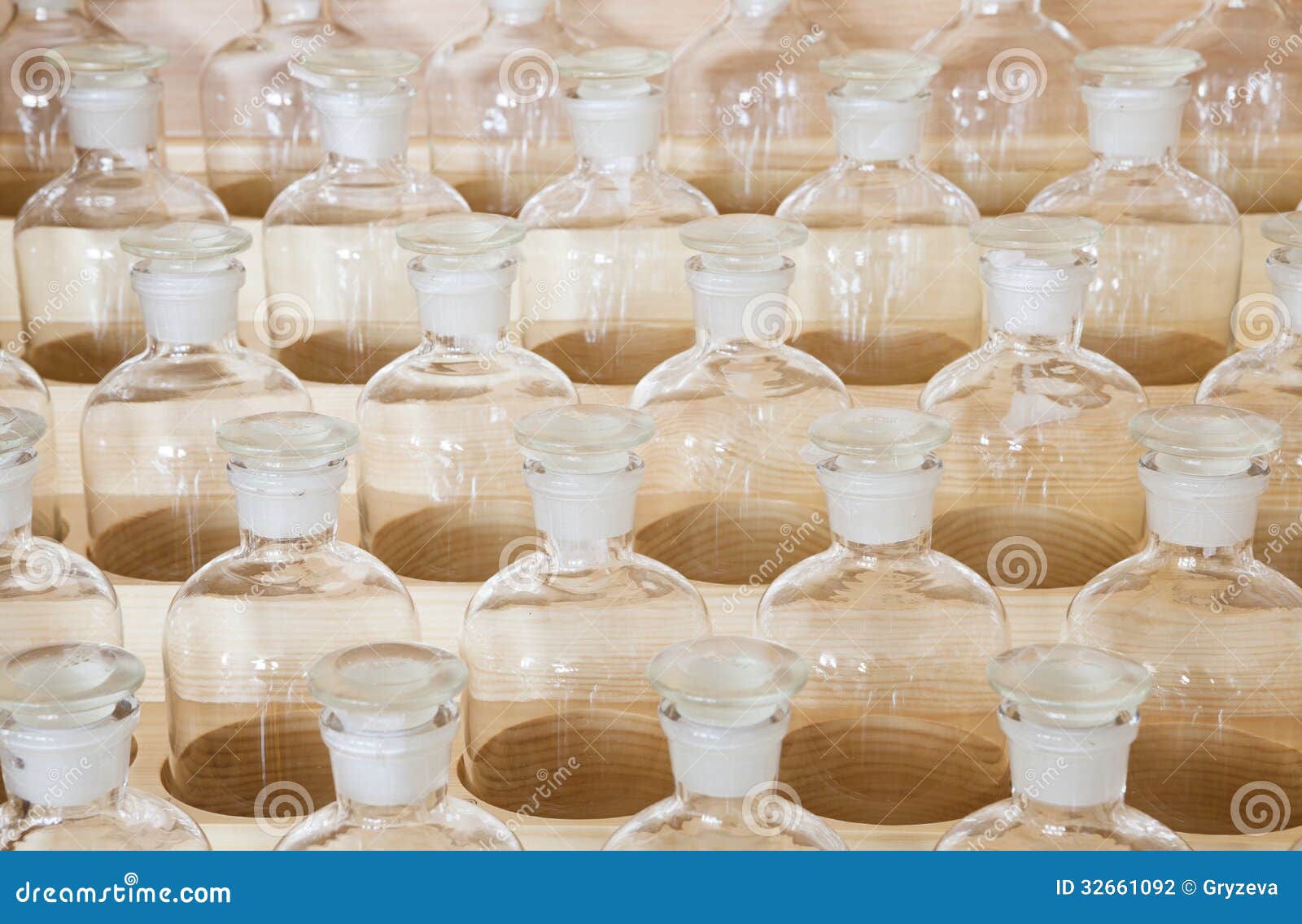 Many Bottles Closeup. Chemical Booth Stock Photo - Image of vintage ...