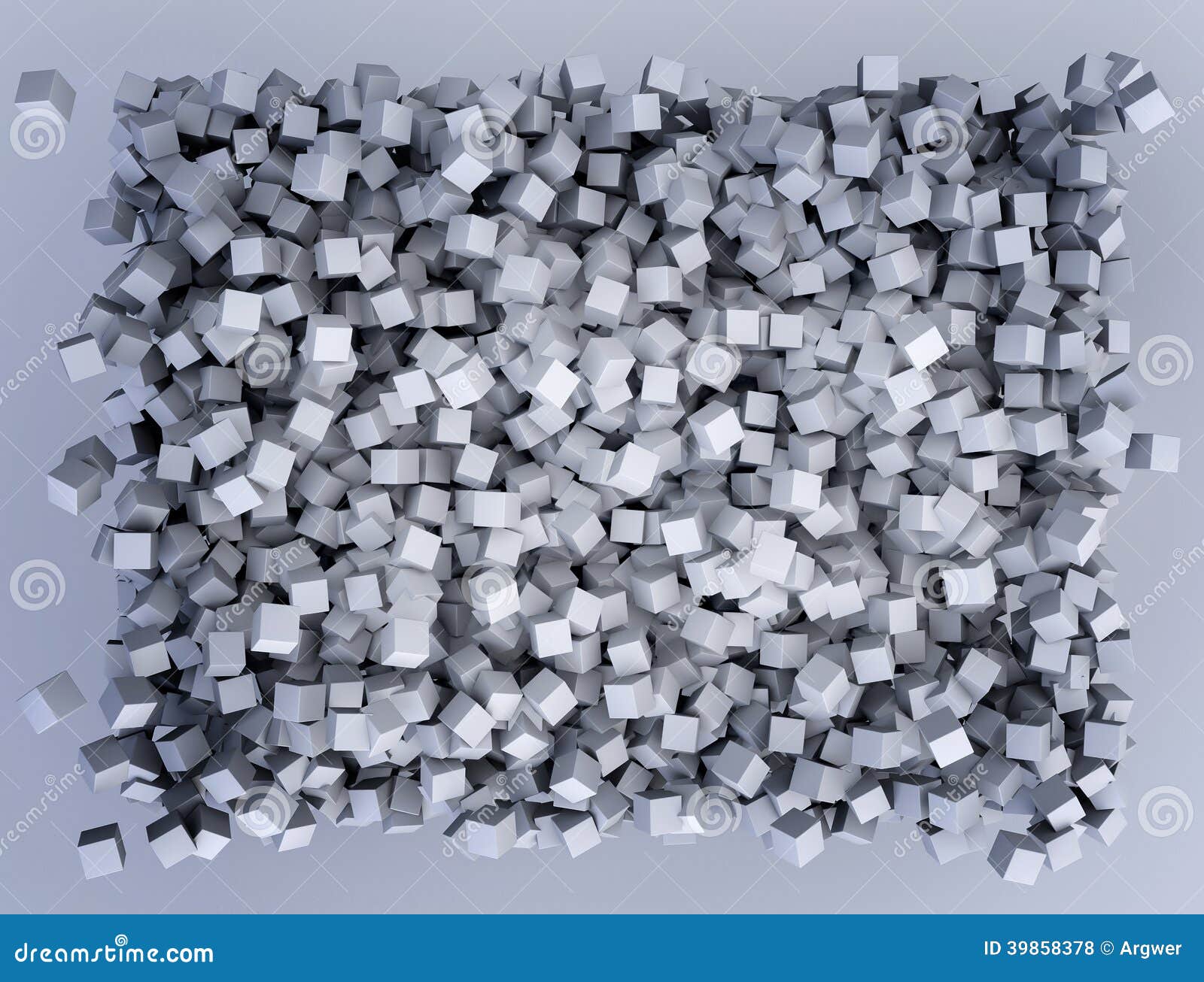 Many Box or Cube Background Stock Illustration - Illustration of design ...