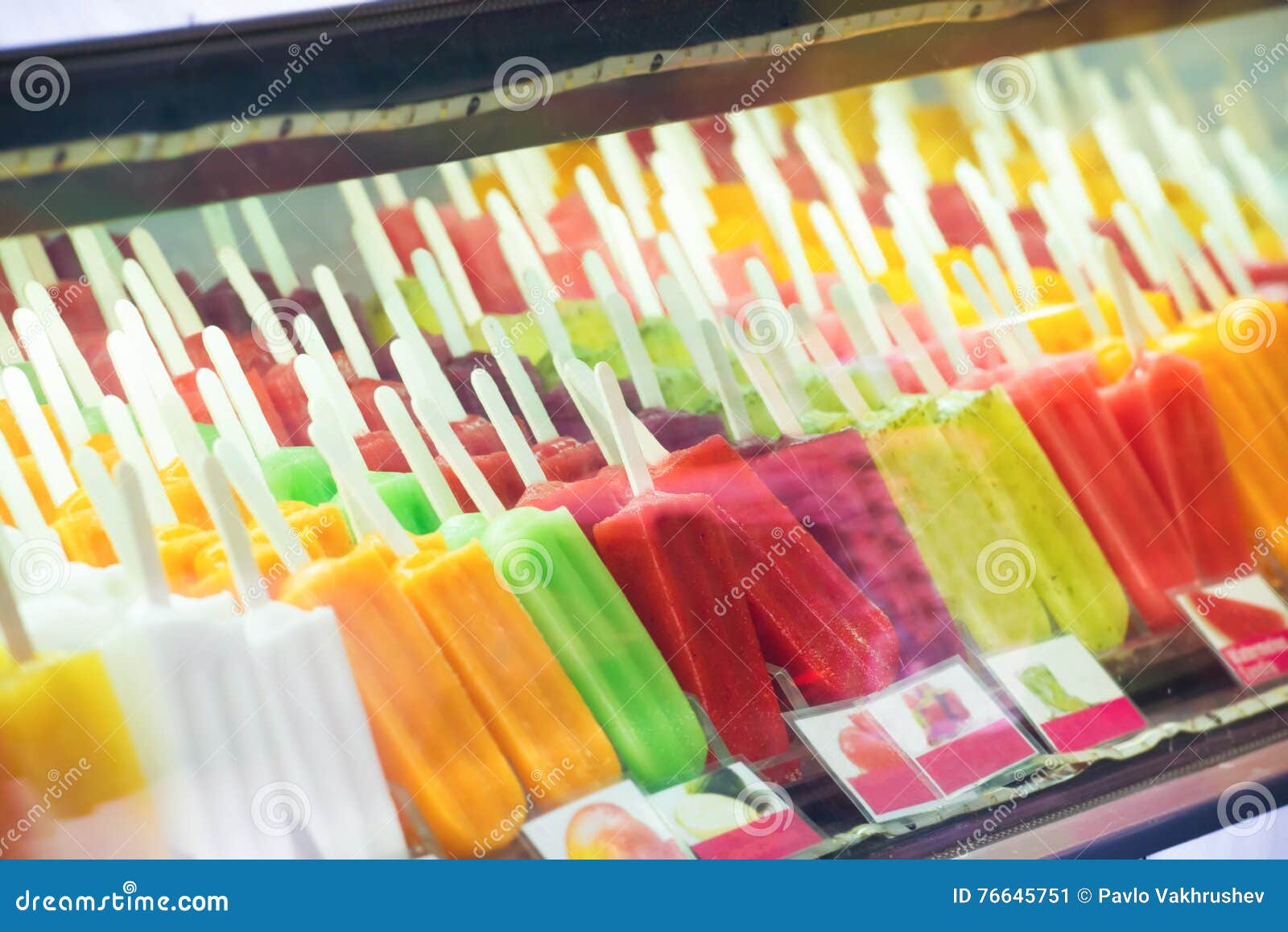 Many Boxes of Ice Cream Gelato Stock Image - Image of gourmet, flavors ...