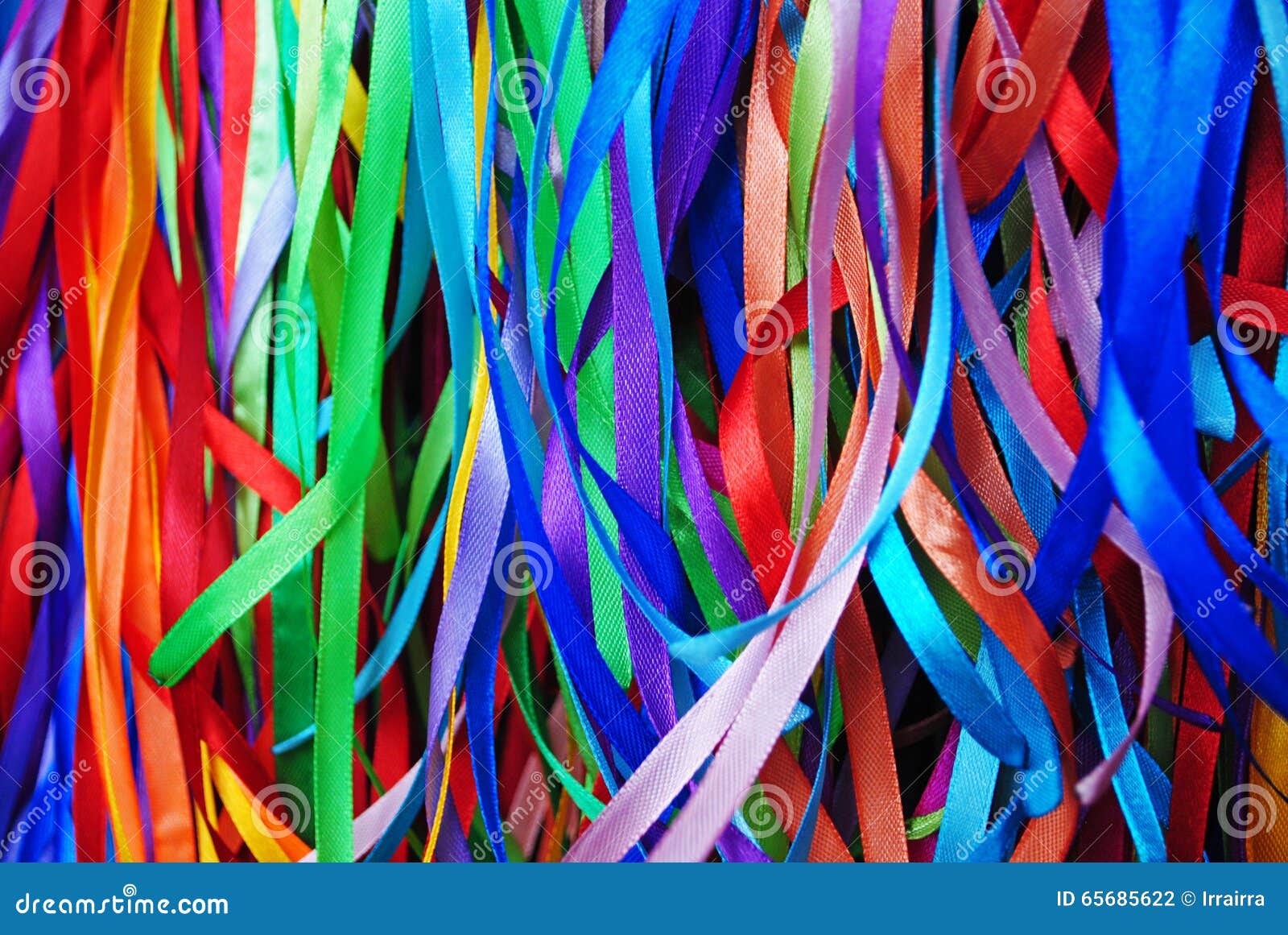 Many Bright Ribbons Background Stock Photo - Image of tape, tailoring ...
