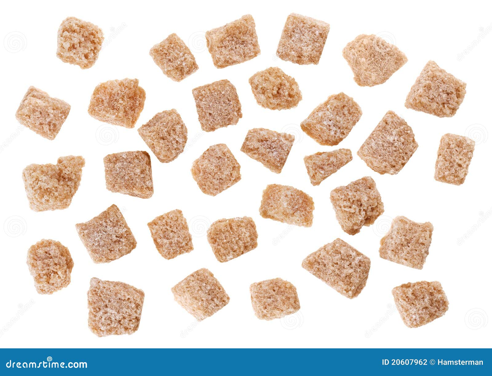 Many Brown Lump Cane Sugar Cubes Royalty-Free Stock Photo ...