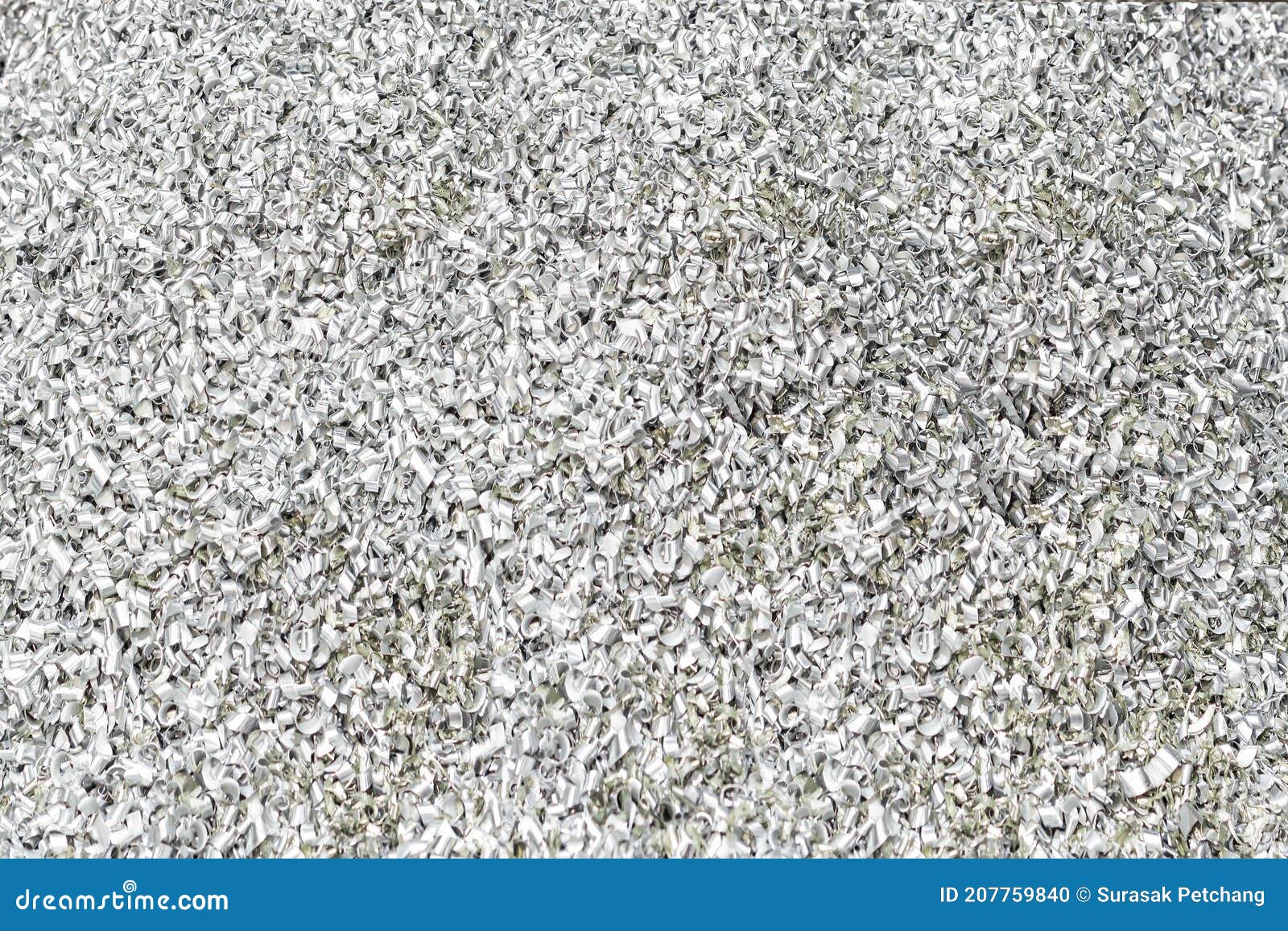 Many Bulk Aluminum Machine Scrap or Chips from Manufacture Process for ...