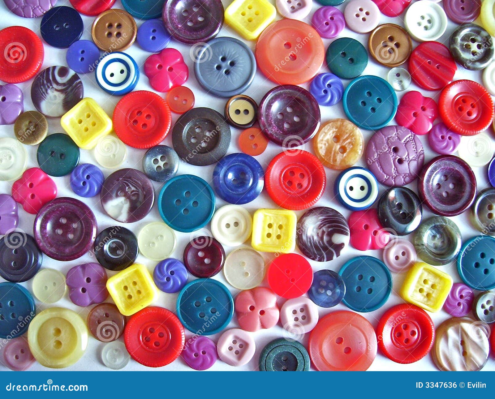 Many Buttons stock photo. Image of grey, batch, yellow - 3347636