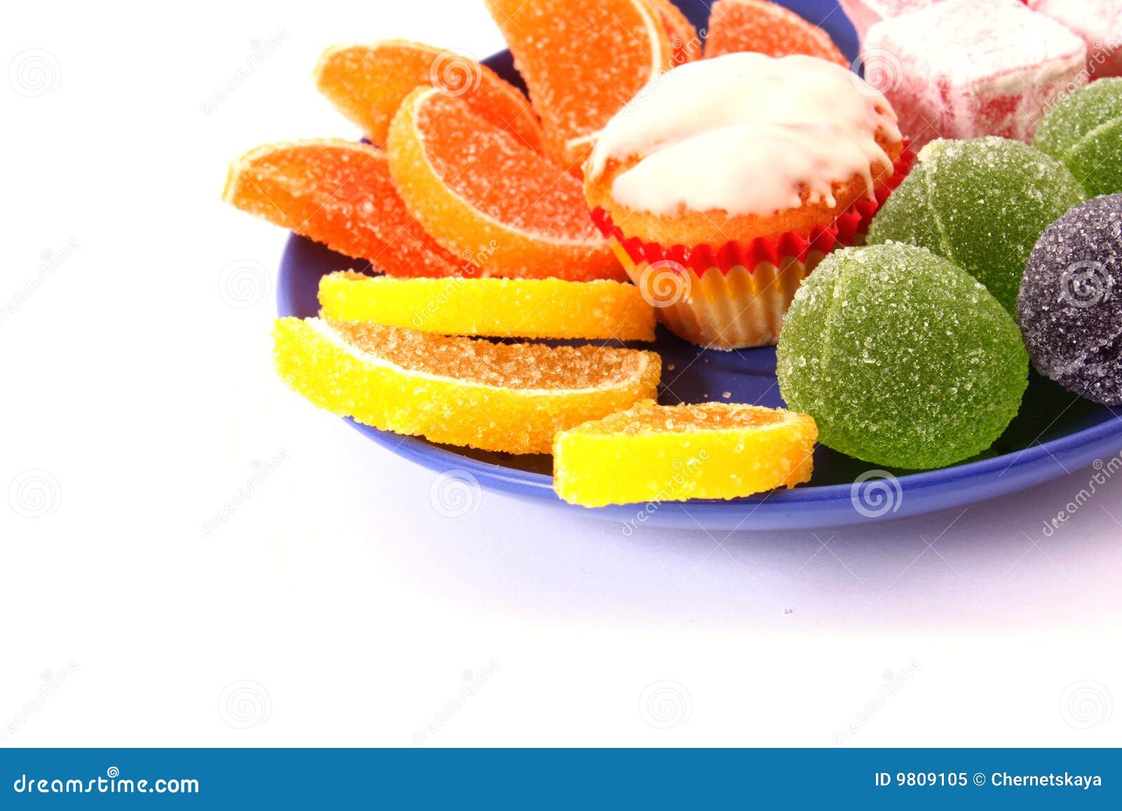 Many cakes stock image. Image of isolated, dessert, delicious - 9809105