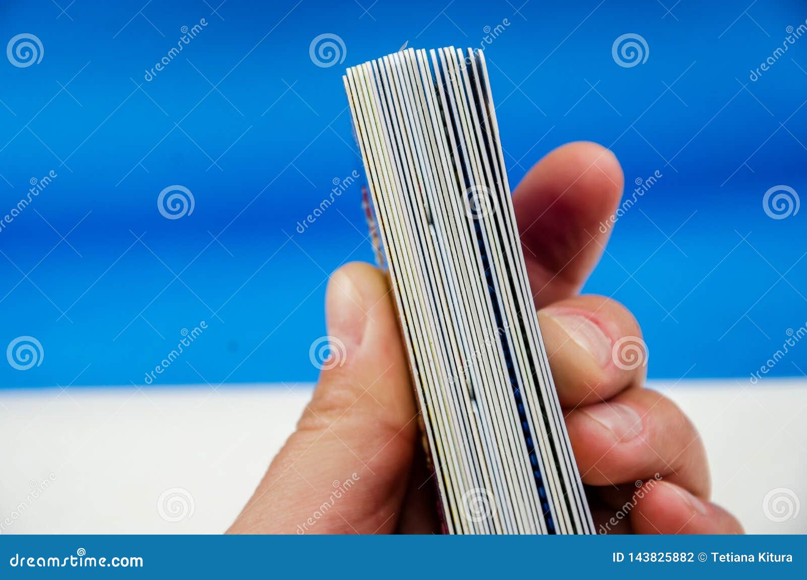 Many Cards in Hand Close Up Stock Photo - Image of greeting, closeup ...
