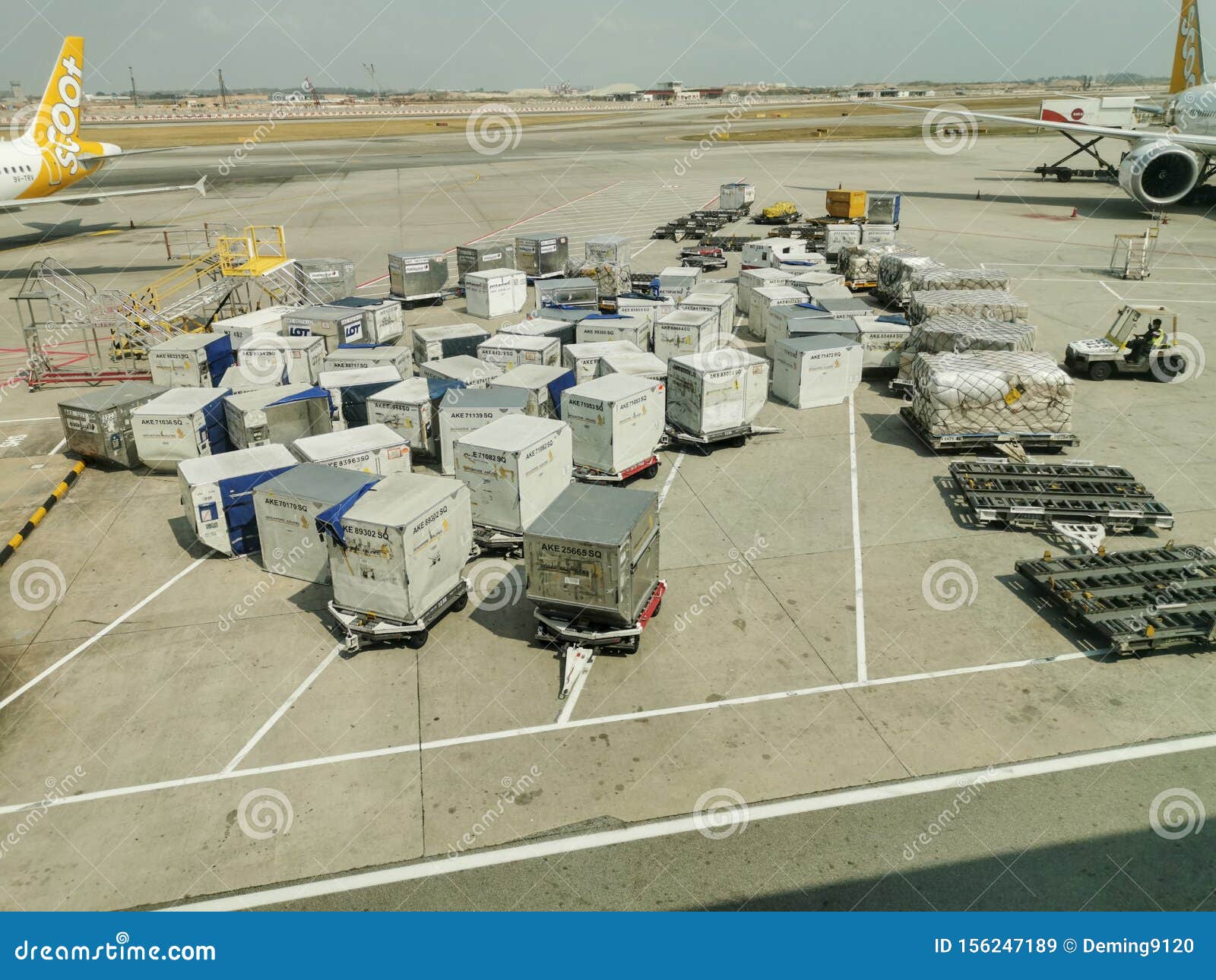 Unit Load Devices Editorial Photo | CartoonDealer.com #185007677