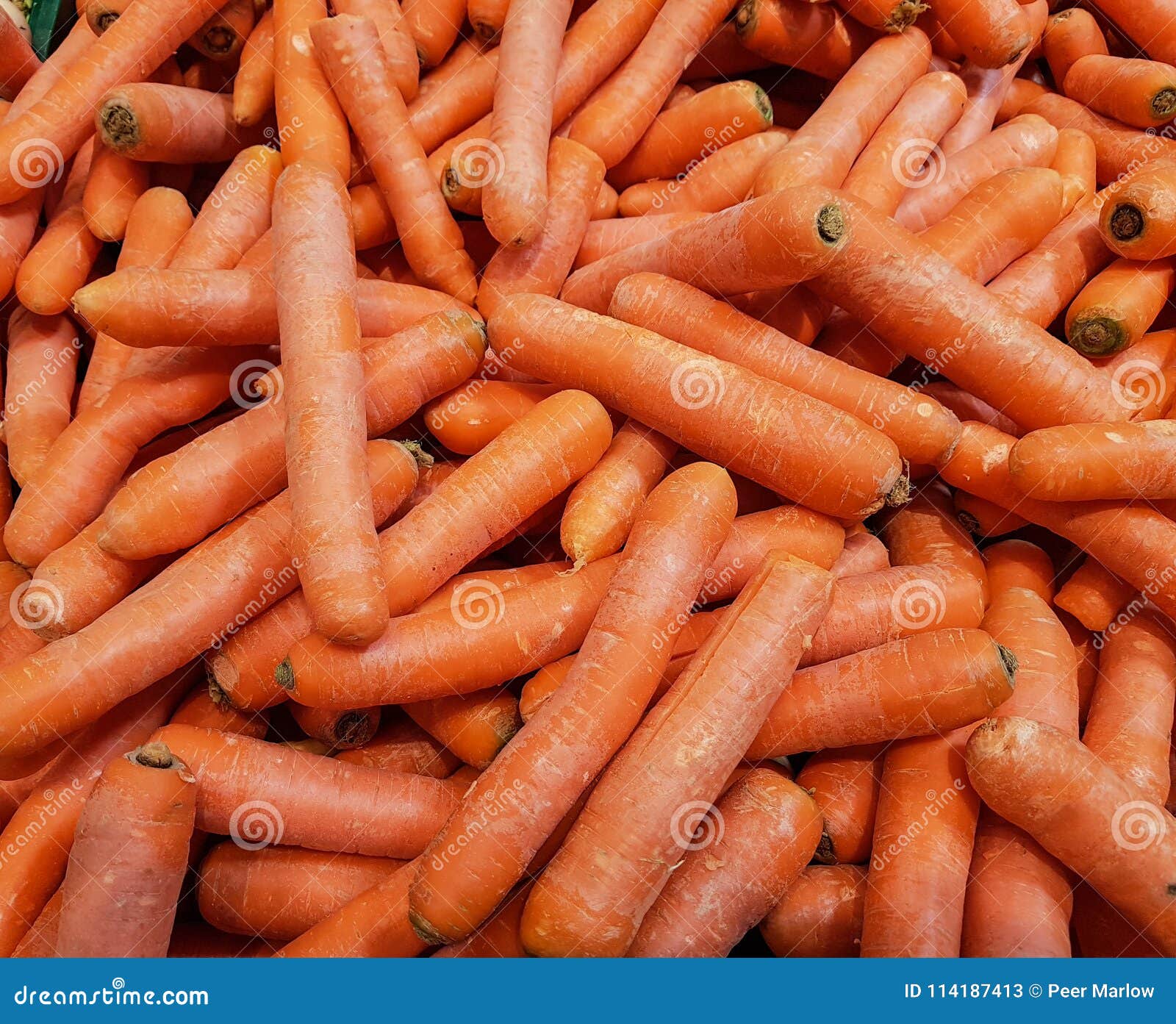 Many Carrots are Waiting To Be Sold Stock Image - Image of sold, color ...