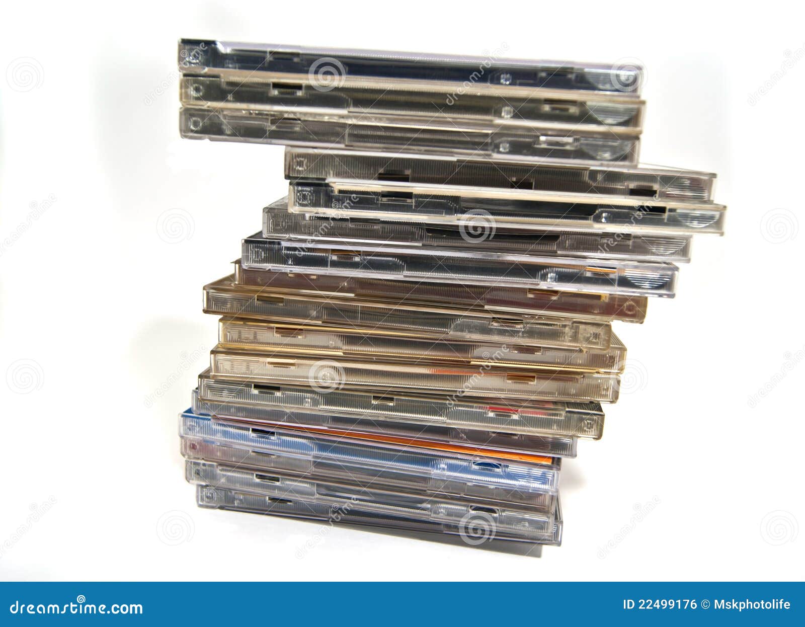 Many Cd & Dvd Boxes Royalty-Free Stock Image | CartoonDealer.com #22499176