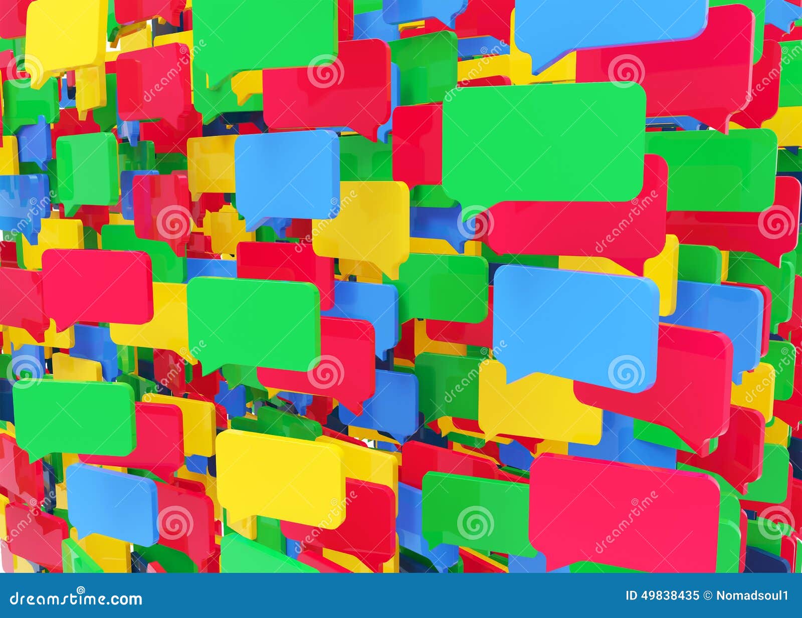 Many chat boxes stock illustration. Illustration of advice - 49838435