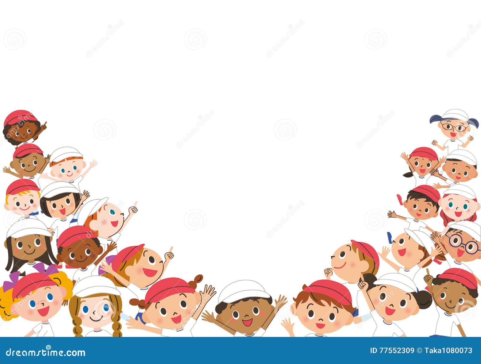 Athletic Meet Tug Of War Vector Illustration | CartoonDealer.com #78099686