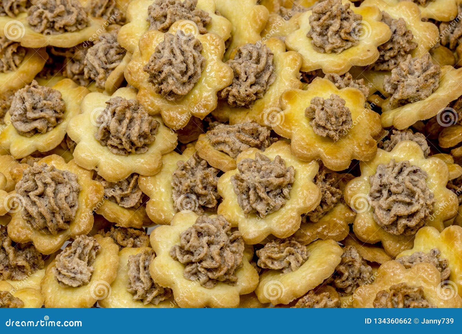 Many Christmas Biscuits - Cookies Pieces are Piled Stock Photo - Image ...