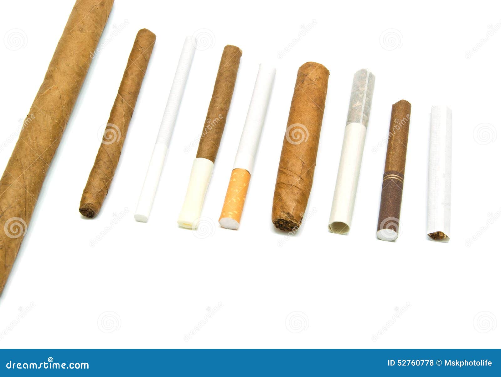 Many cigarettes and cigars stock photo. Image of cuban - 52760778
