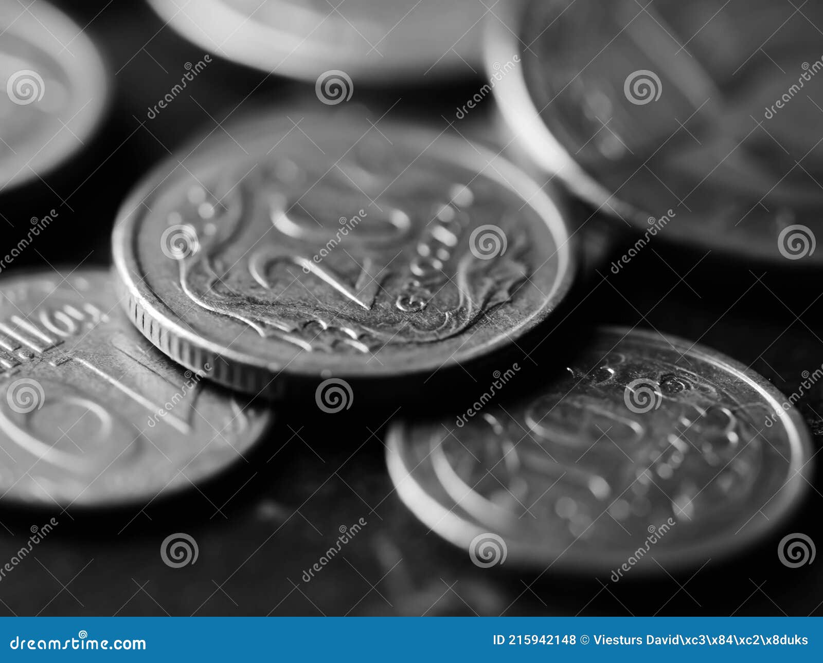 Many Coins from All Over the World Stock Photo - Image of coin, bronze ...