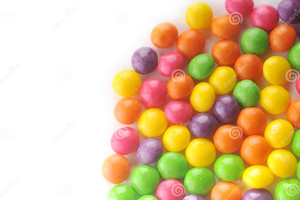 Many color candy stock photo. Image of food, brown, frame - 11724650