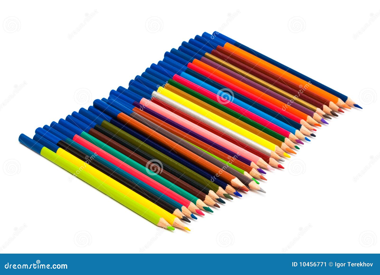 Many color pencils stock image. Image of pencils, artistic - 10456771