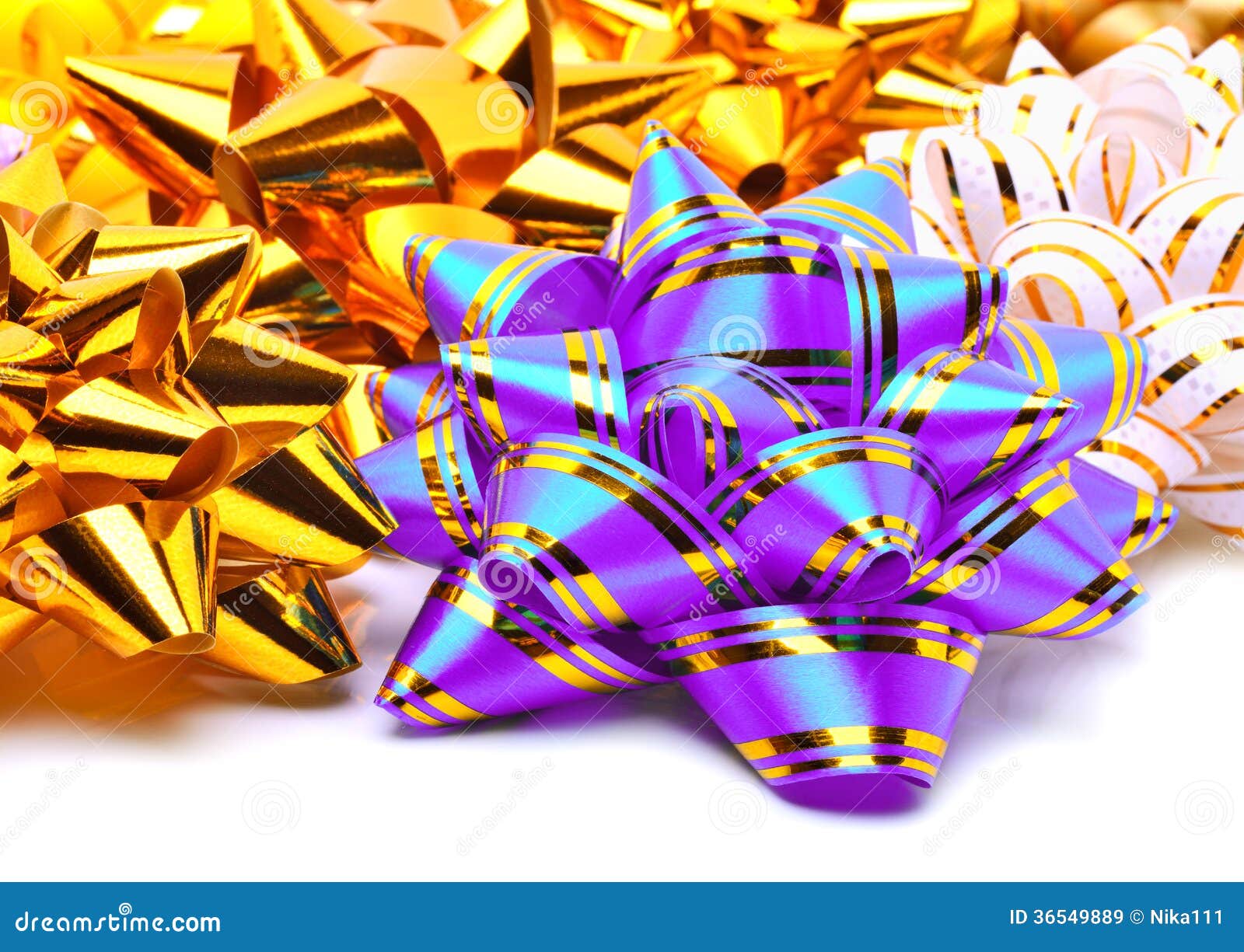 Many colored bright bows stock image. Image of white - 36549889