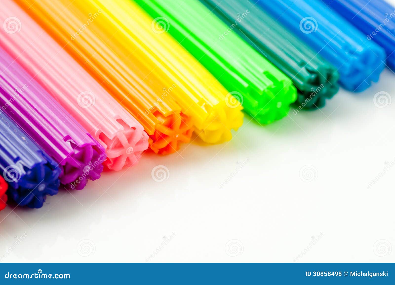 Many colored markers stock photo. Image of equipment - 30858498