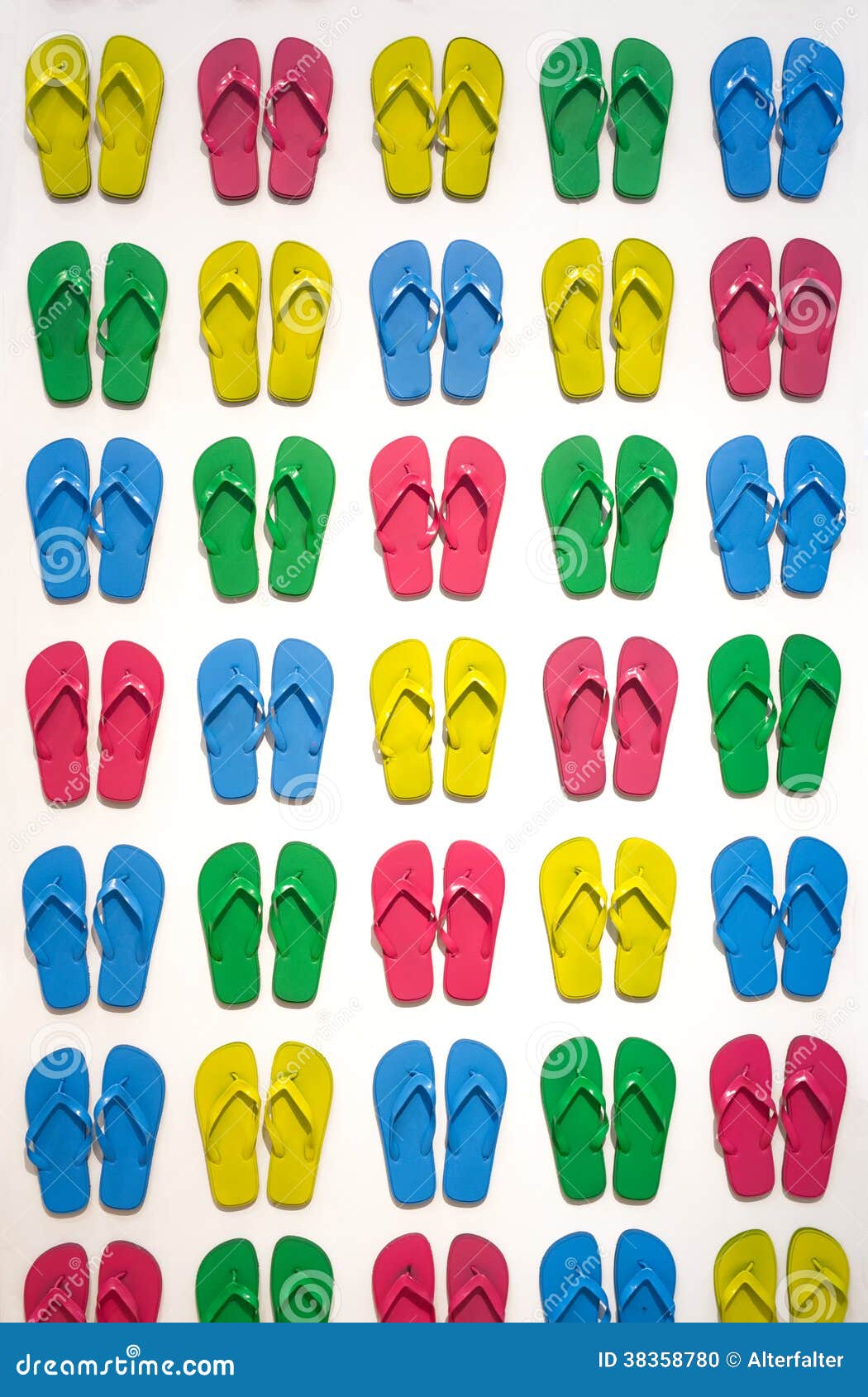 Many colored slippers stock photo. Image of colourful - 38358780