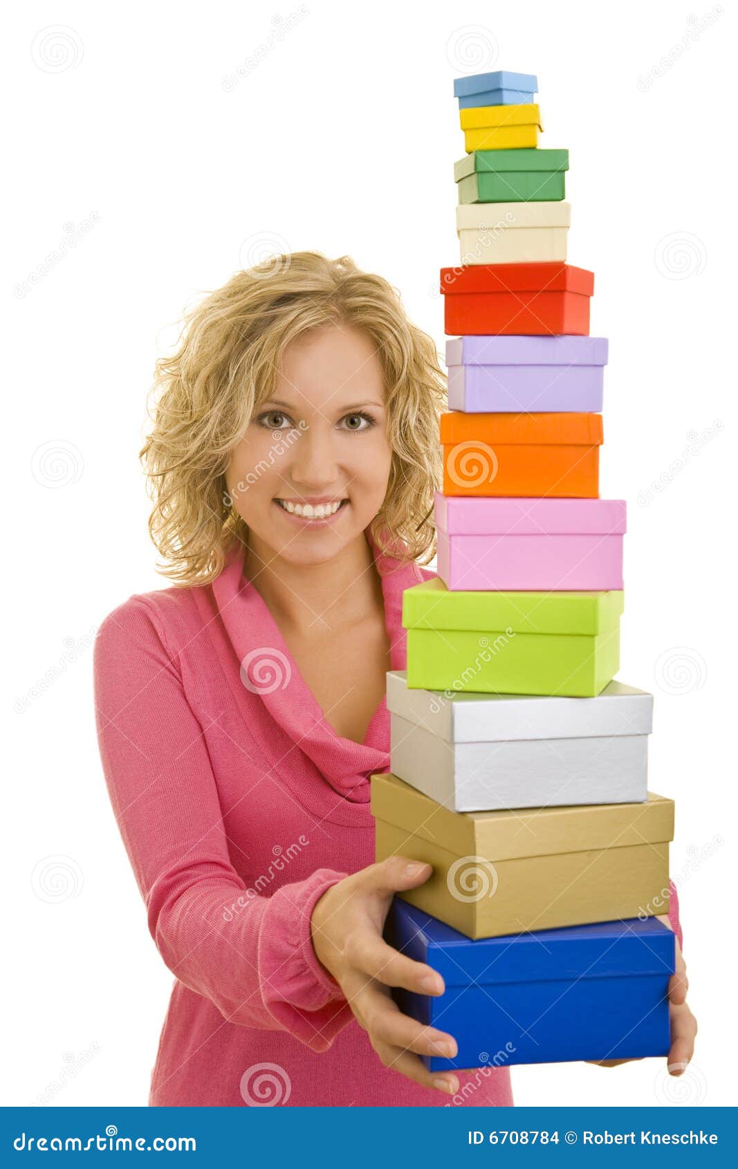 Many colorful boxes stock photo. Image of anticipation - 6708784