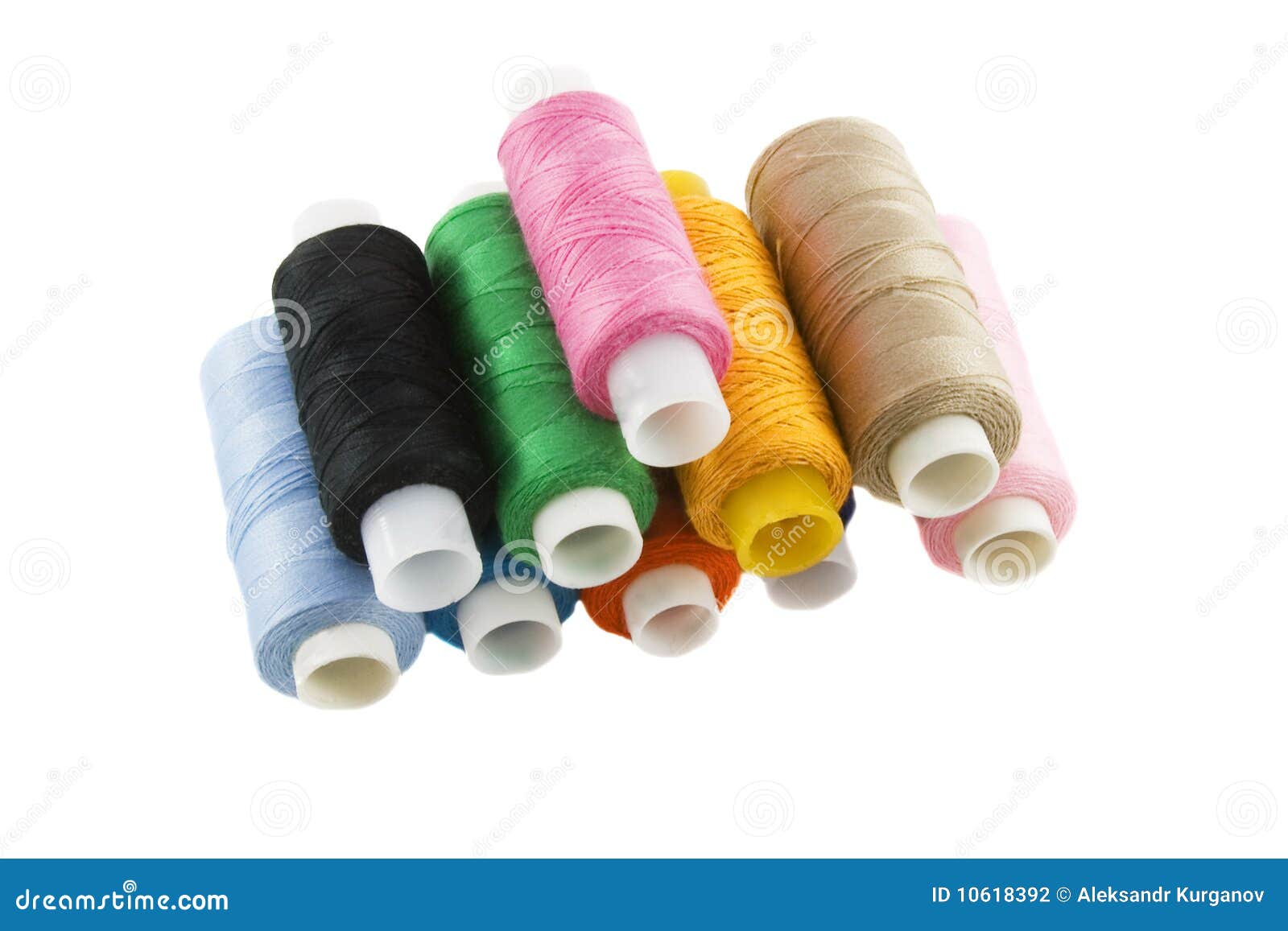 Many colorful threads stock photo. Image of abstract - 10618392