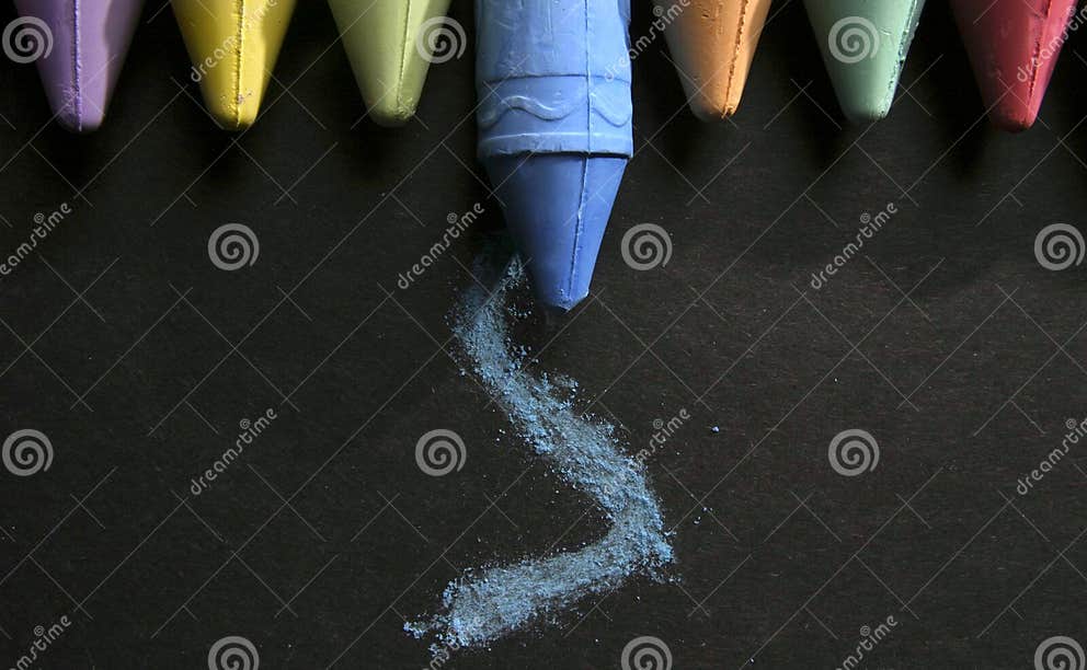 Many Colors of Chalk stock image. Image of chalk, childhood - 14097285