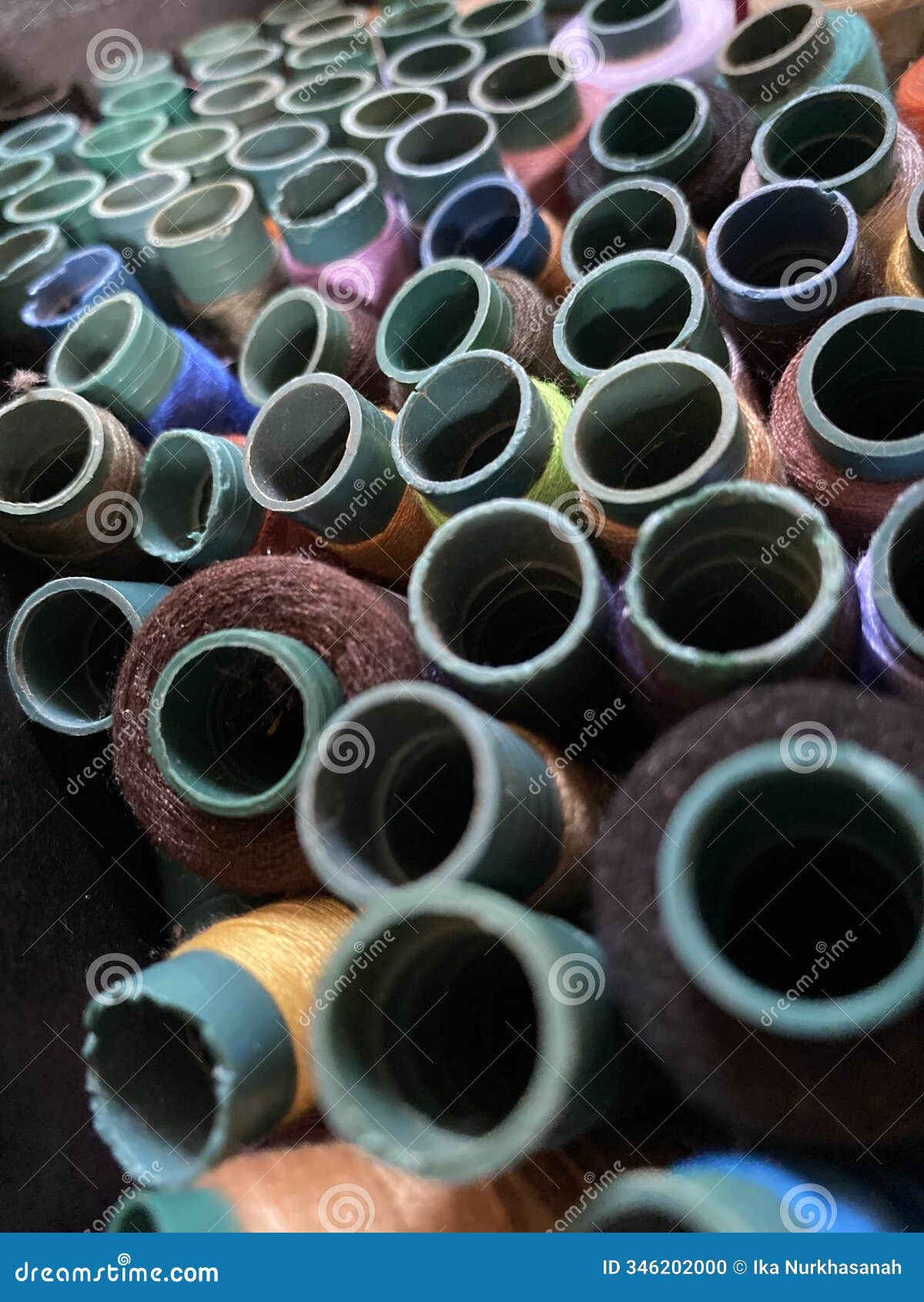 A spool of sewing thread stock photo. Image of food - 346202000