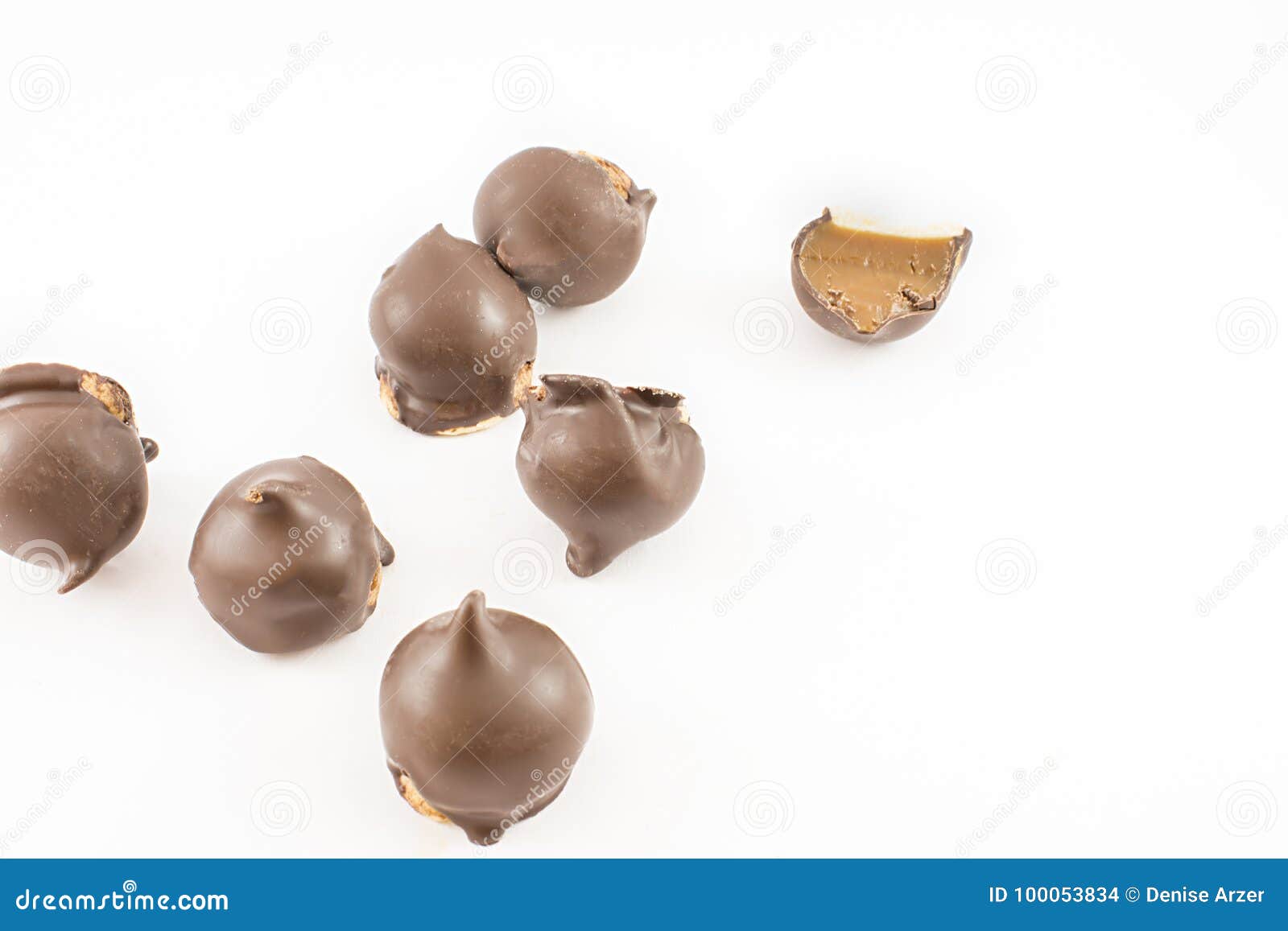 Cones of sweet. stock photo. Image of cones, crowd, dessert - 100053834