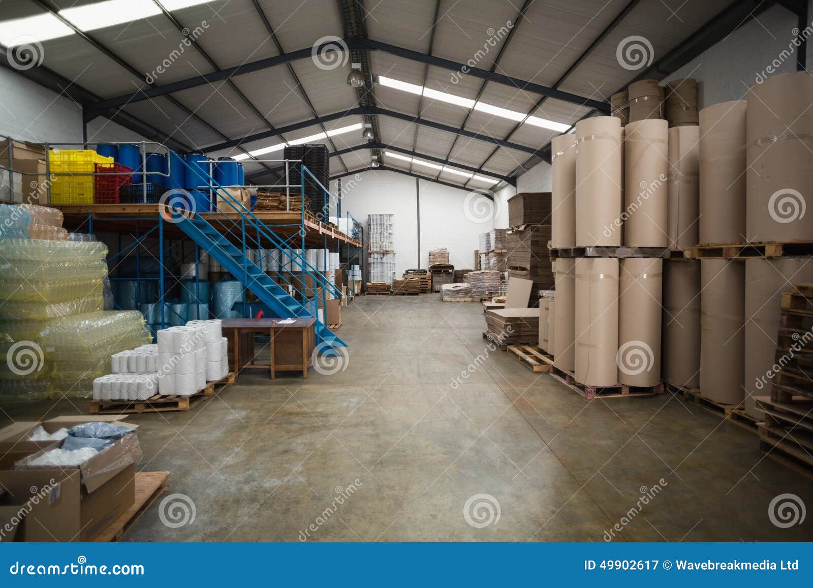 Many Containers and Plastic Packaging Stock Image - Image of indoors ...