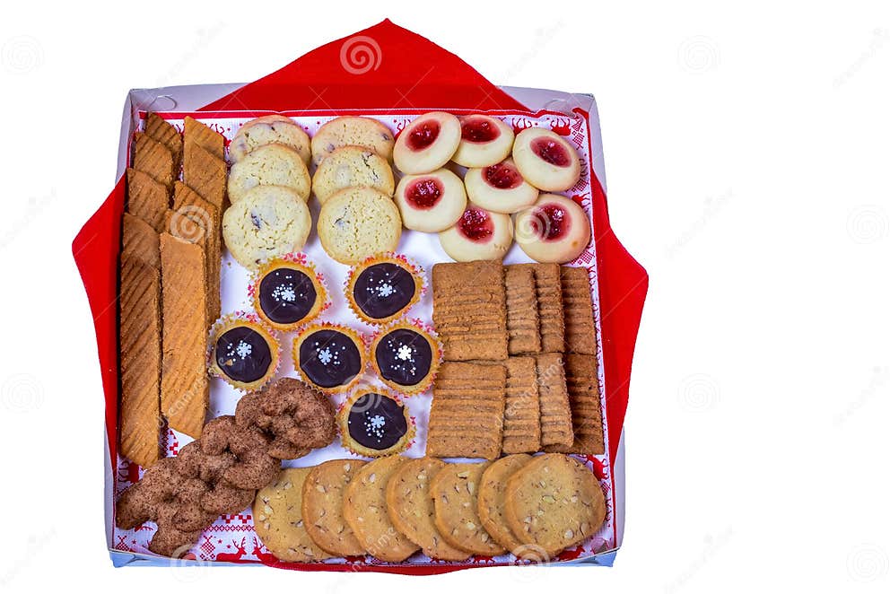 Many Cookies of Different Varieties Stock Photo - Image of nuts, tasty ...