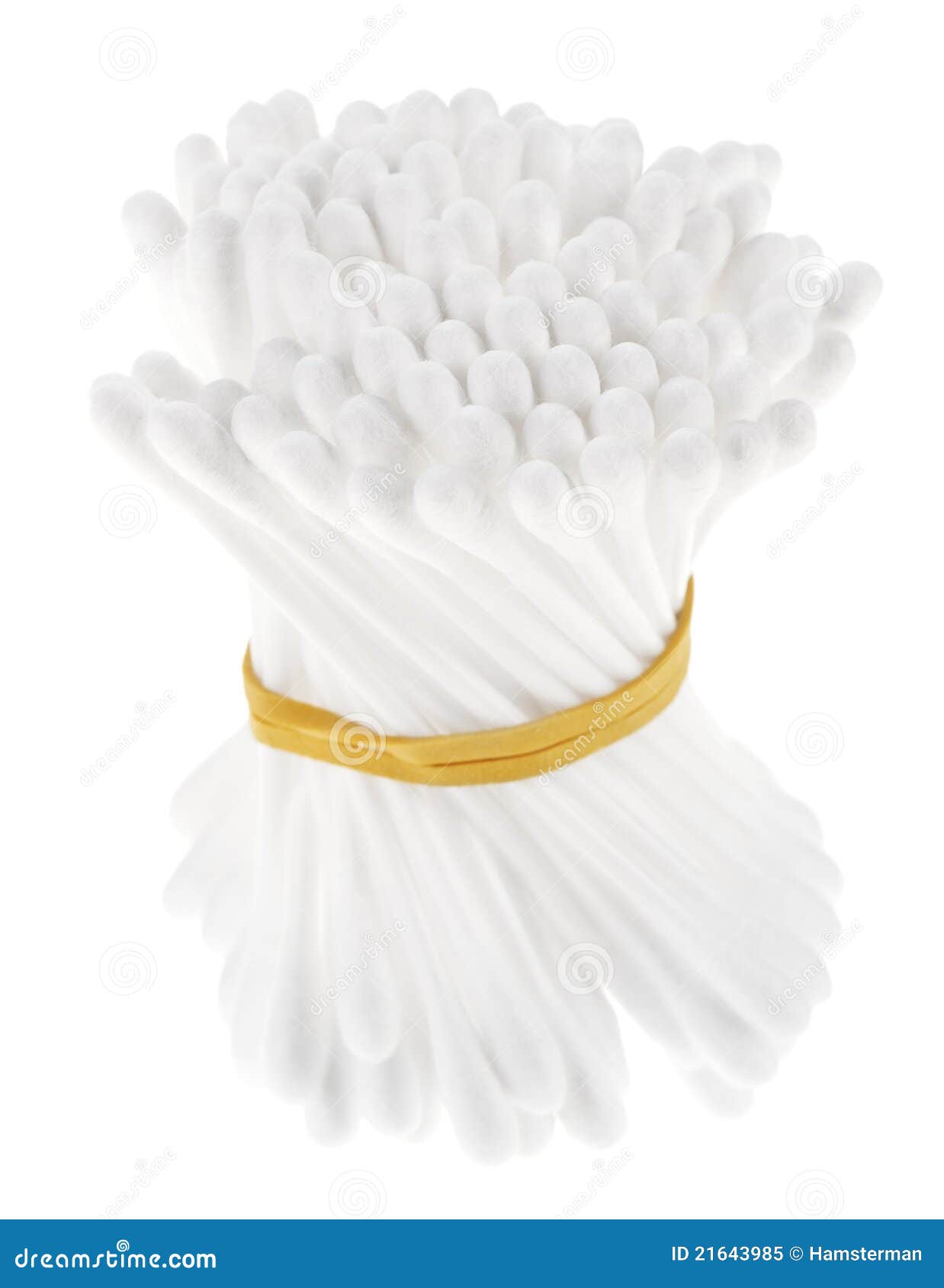 Many Cotton Ear Swabs in a Bunch Stock Image - Image of swab, close ...