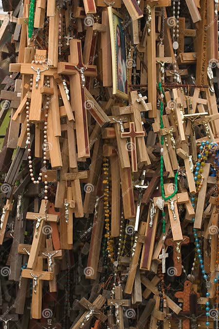 Many crosses stock photo. Image of rosary, cross, peace - 260520