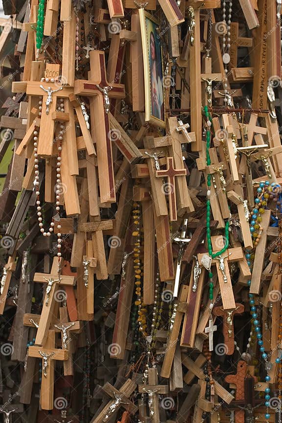 Many crosses stock photo. Image of rosary, cross, peace - 260520
