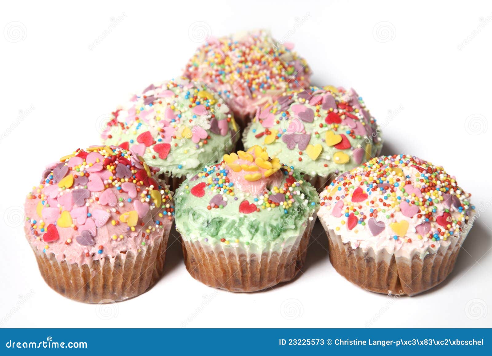 Many Cupcakes or Small Cakes Stock Image - Image of food, gift: 23225573