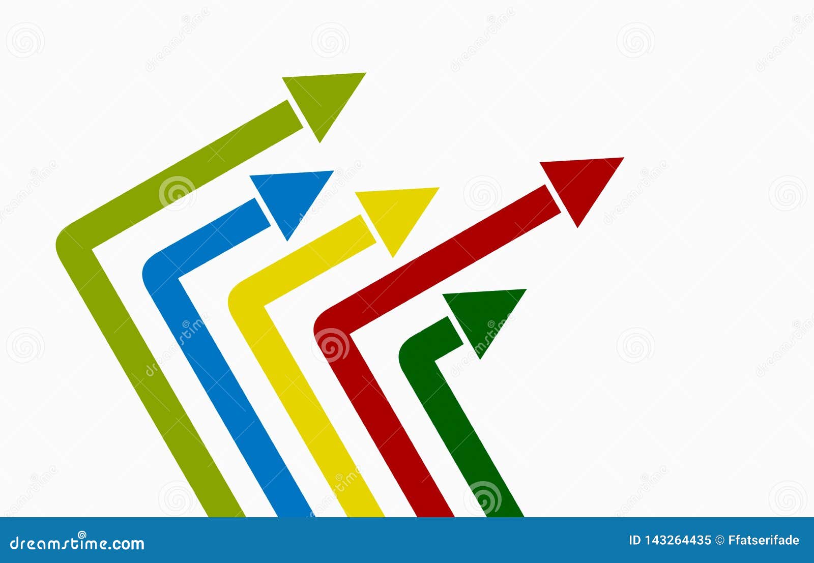 Many different arrows stock illustration. Illustration of sample ...