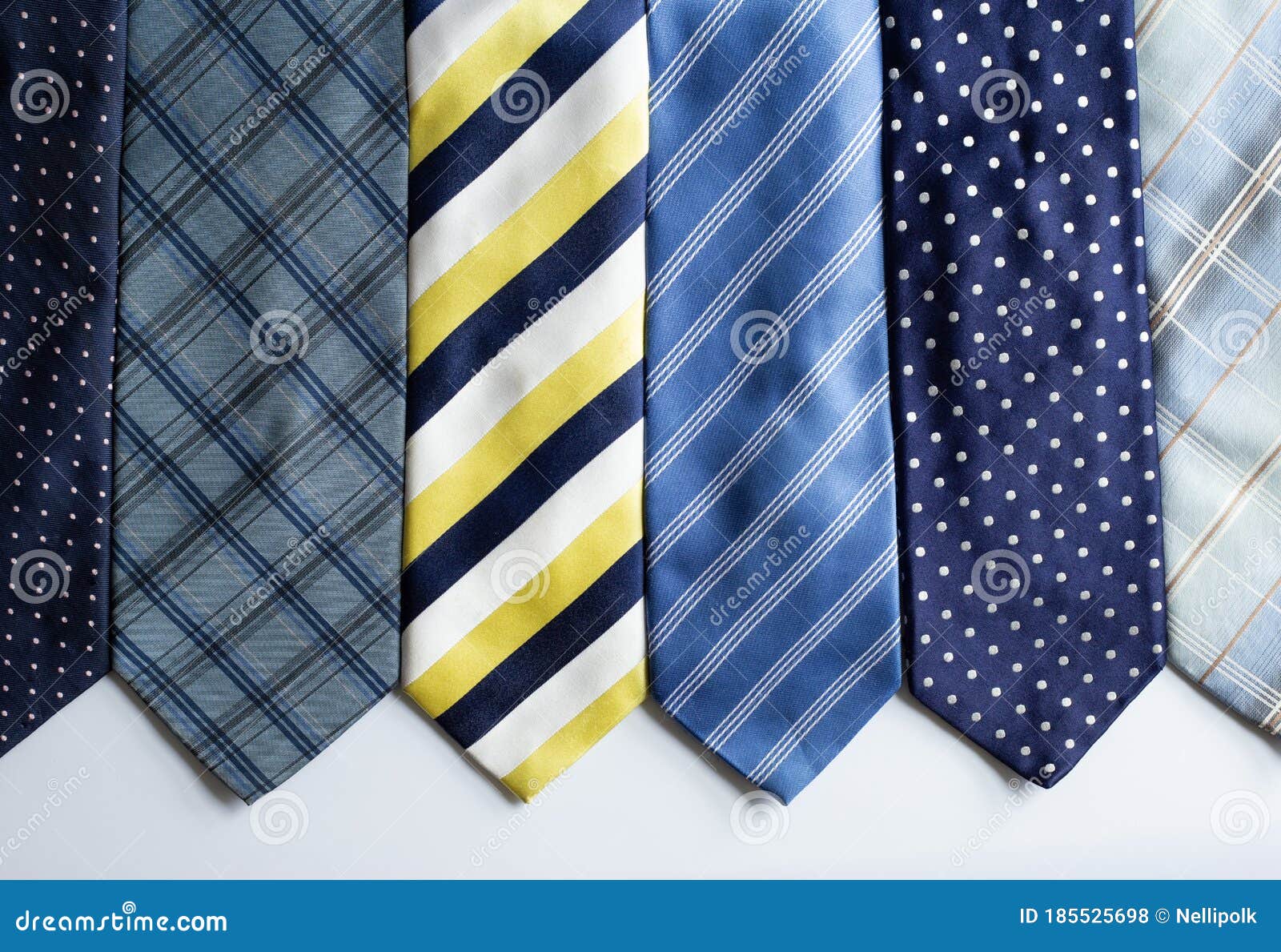 Many Different Colorful Ties Stock Photo - Image of neck, business ...