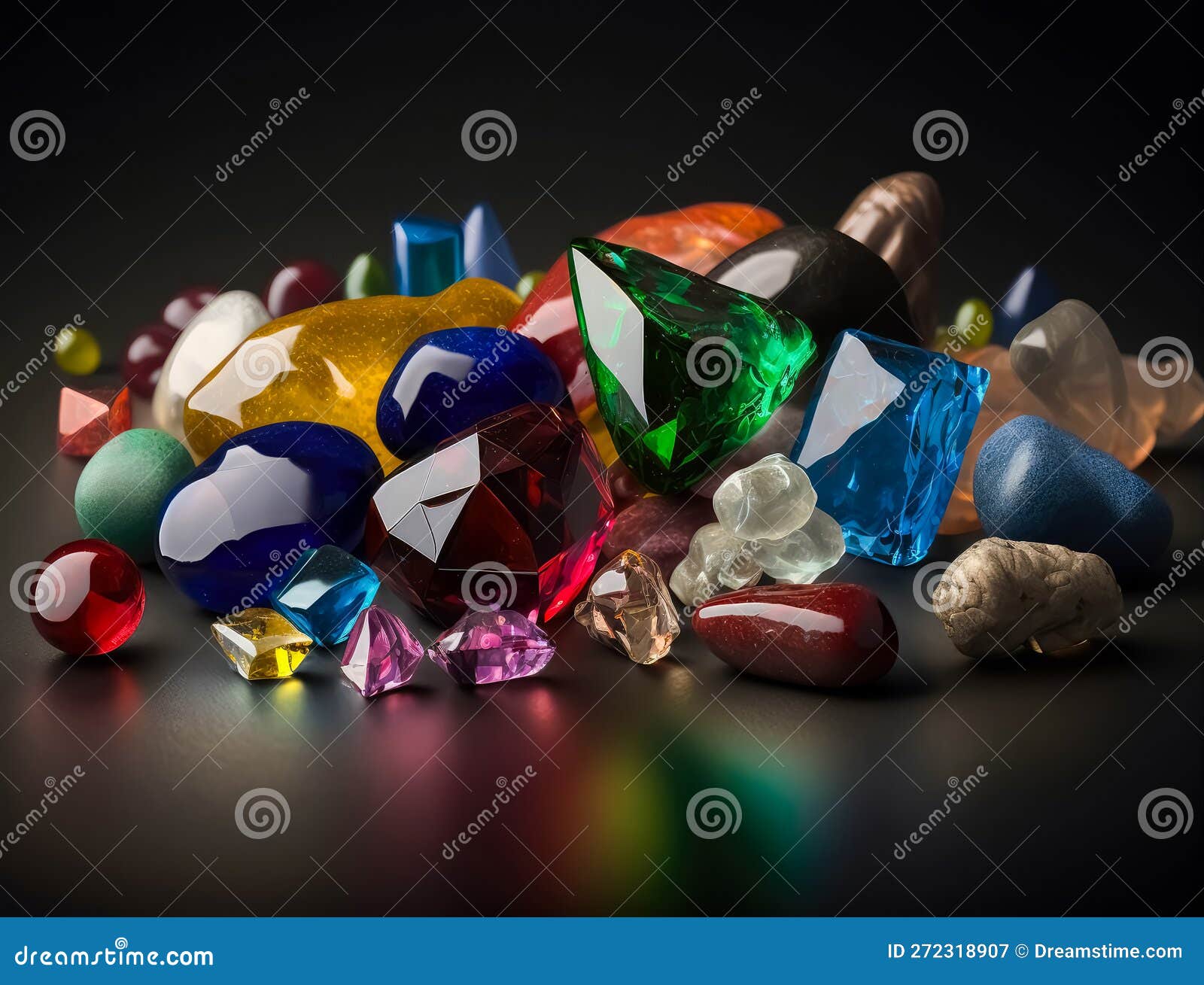 Red Ruby Coloured Gemstone Star With Golden Starlet Border Royalty-Free ...