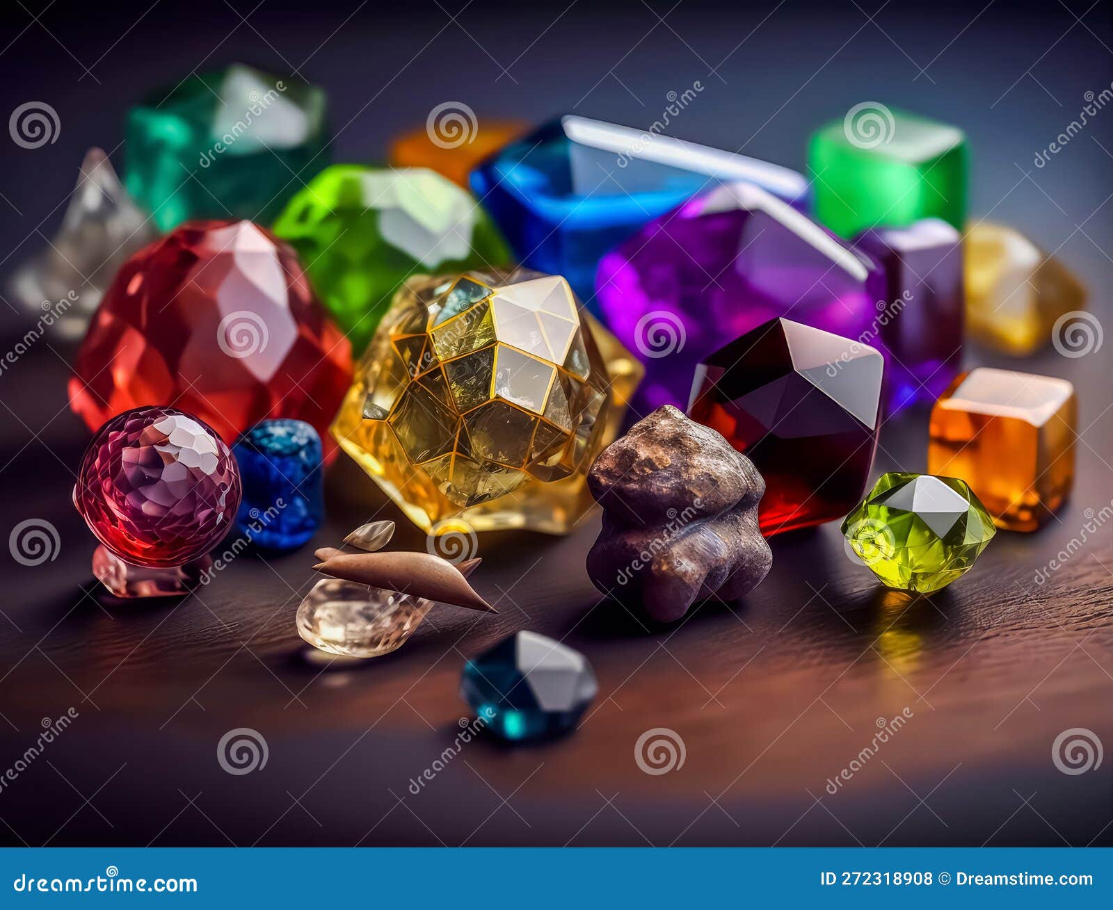 Red Ruby Coloured Gemstone Star With Golden Starlet Border Royalty-Free ...