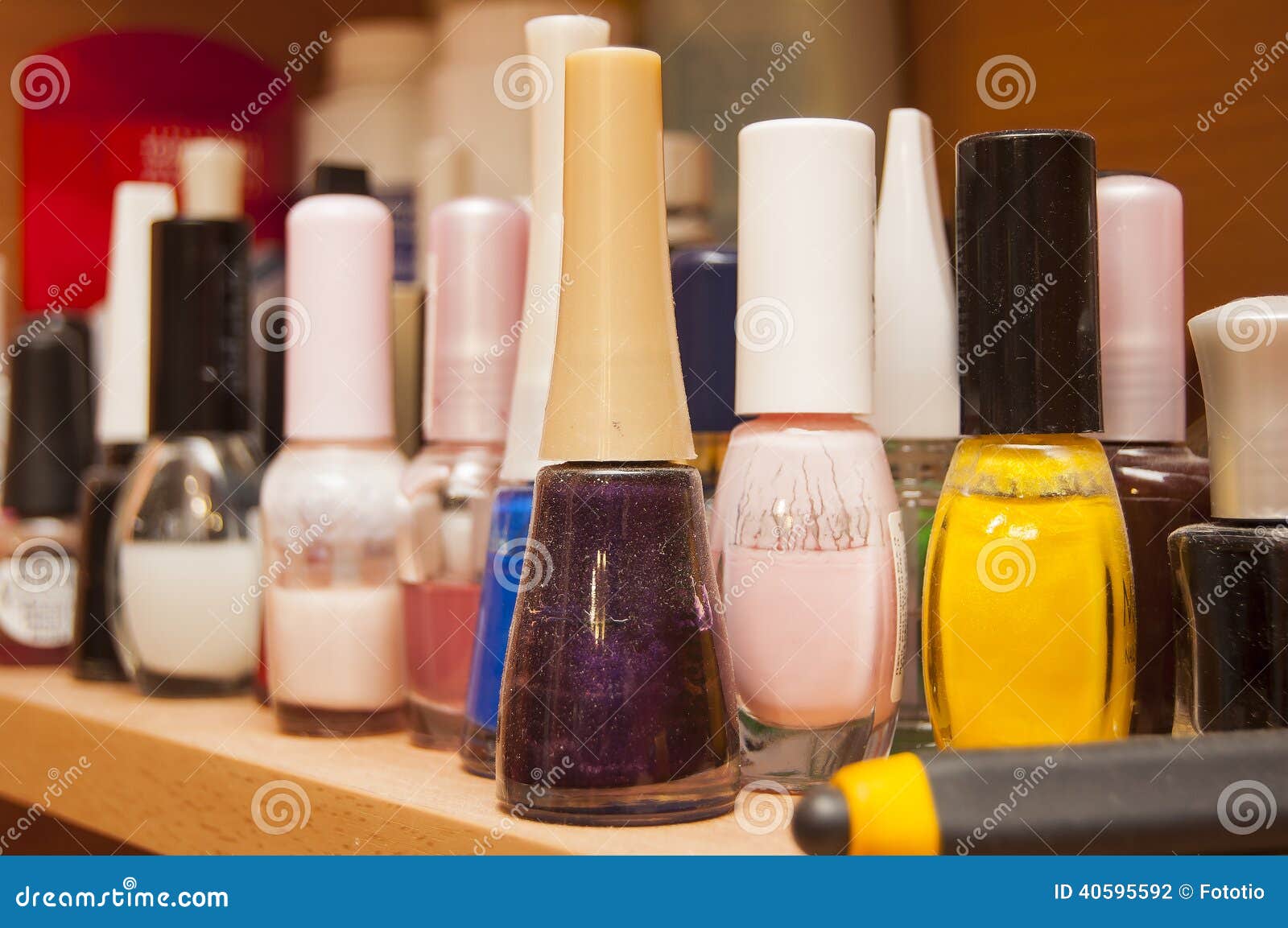 Many different cosmetics stock photo. Image of beautiful - 40595592