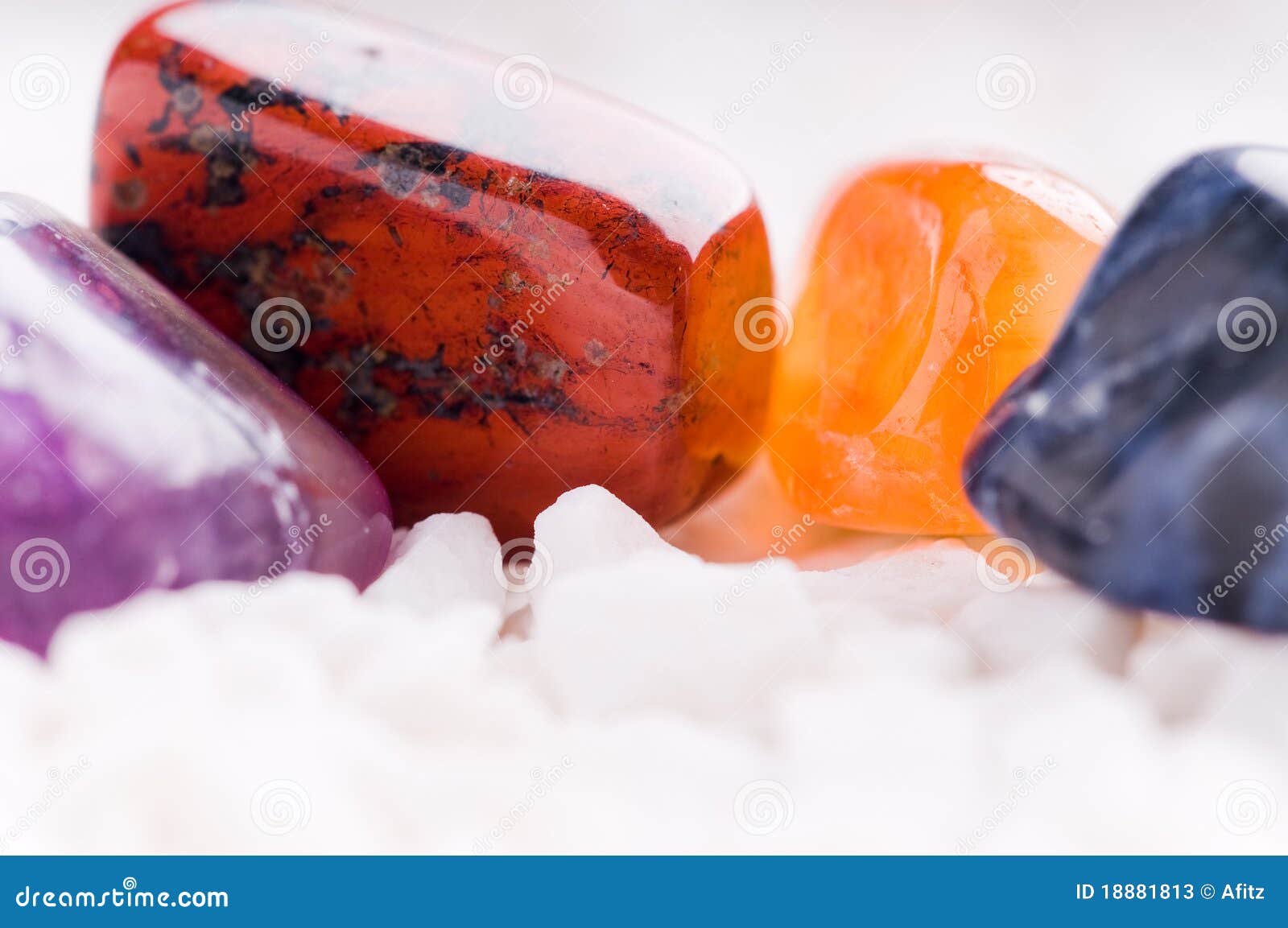 Many Different Natural Stones Stock Image - Image of physical, crystals ...