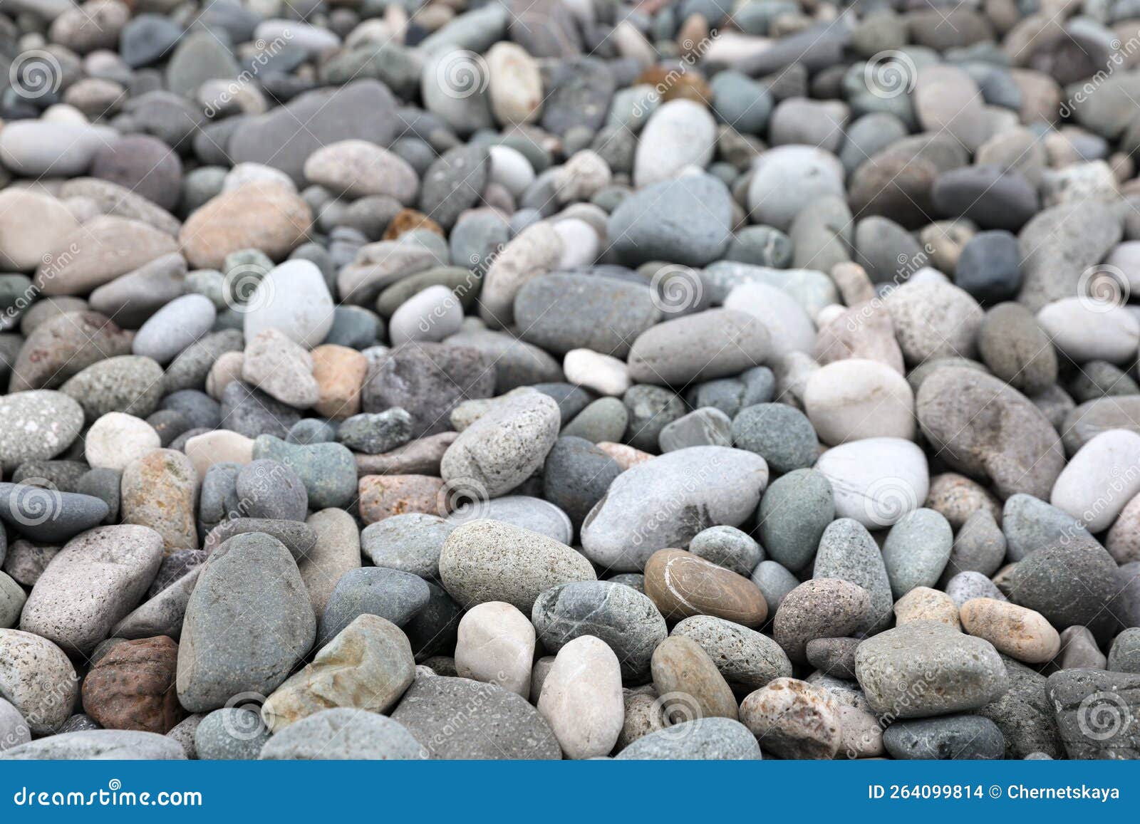 Many Different Pebbles As Background, Closeup View Stock Photo - Image ...