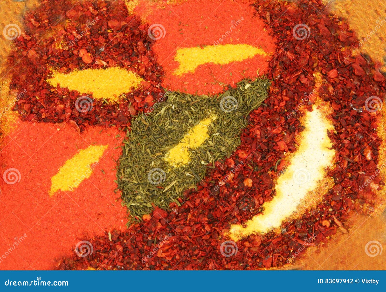 Many Different Spices and Aromatic Seasoning for Cooking in the Kitchen ...