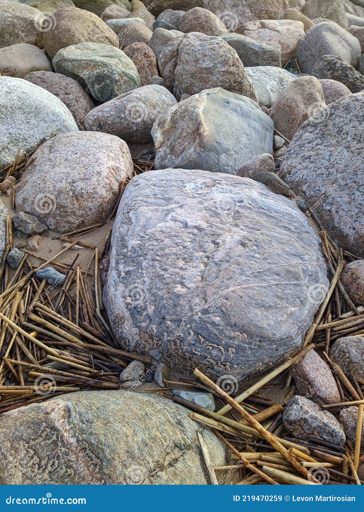 Many Different Stones of Different Sizes during the Daytime Stock Image ...