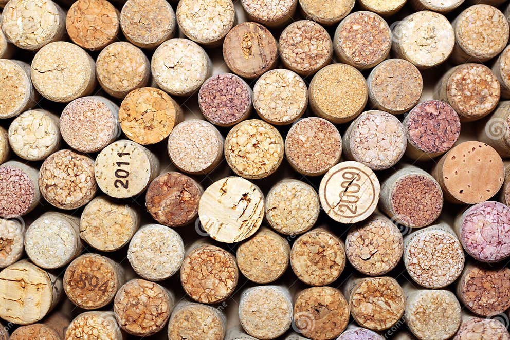 Many different wine corks stock photo. Image of barrel - 85331406