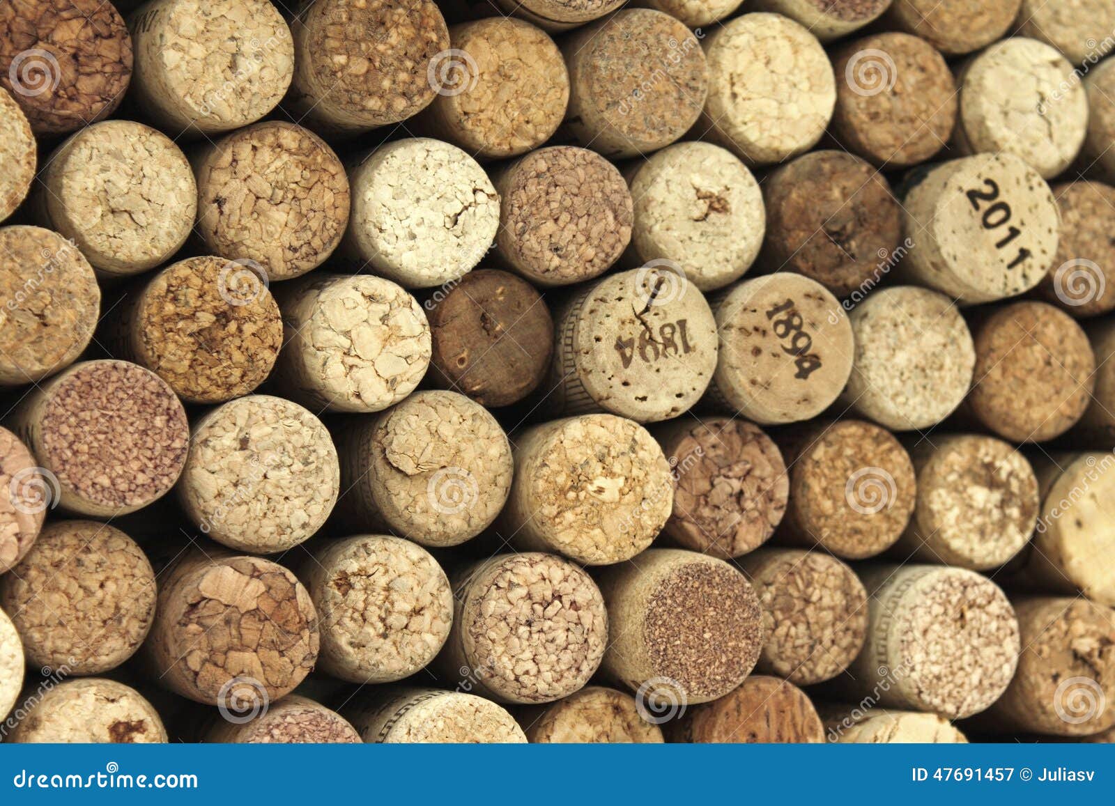 Many Different Wine Corks in the Background Stock Image - Image of ...