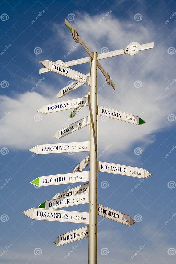 Many Direction Sign stock photo. Image of decisions, pointing - 922770