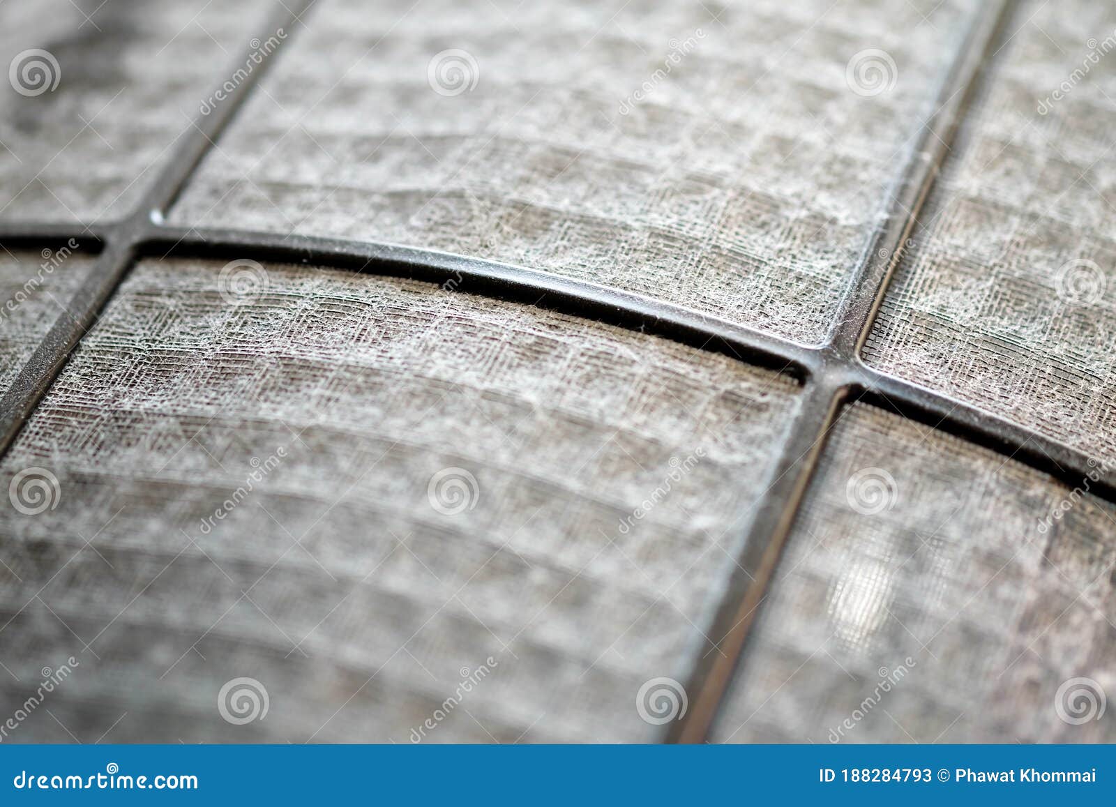 Many Dirty Dust on the Air Filter Stock Image - Image of home ...
