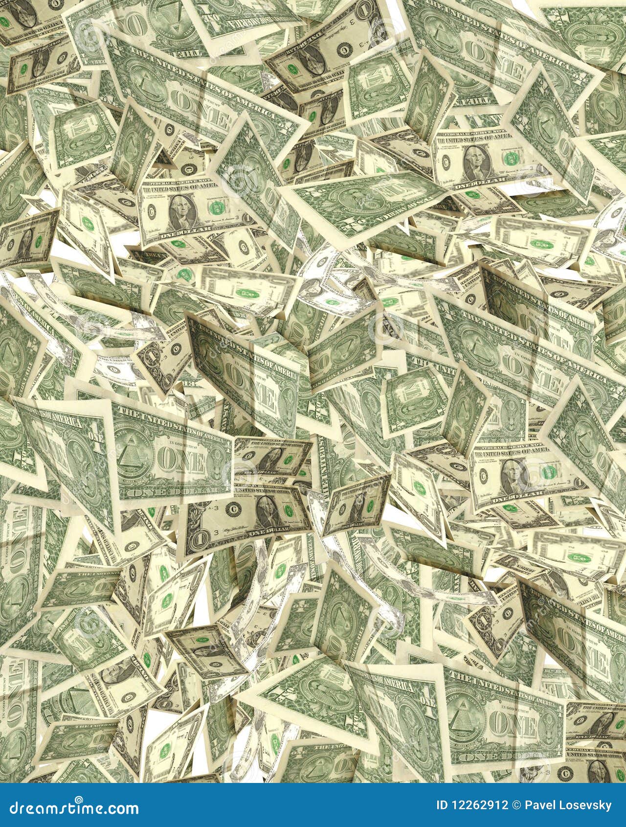 Many dollar fall collage stock illustration. Illustration of dream ...