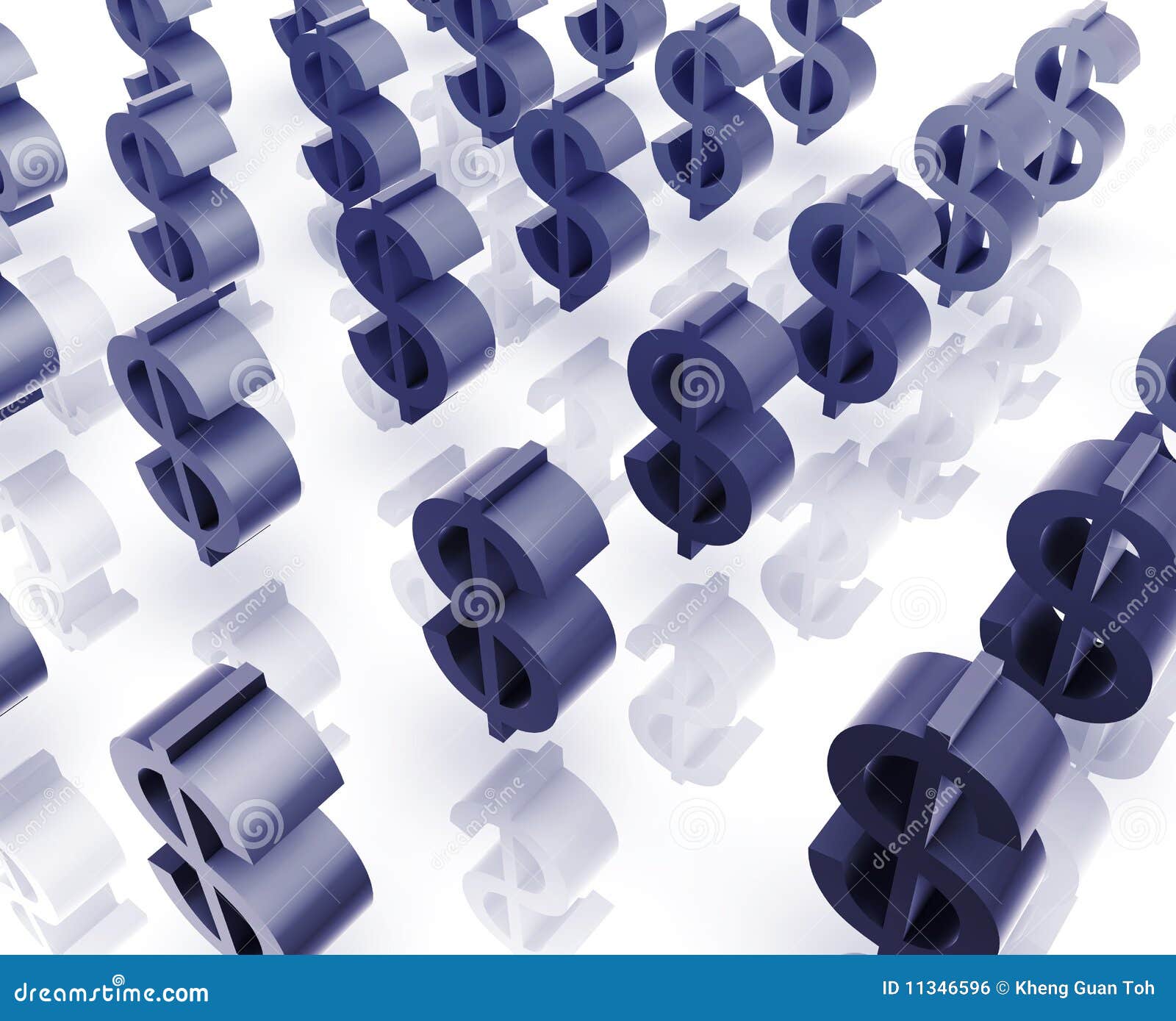 Many dollar symbols stock illustration. Illustration of grid - 11346596