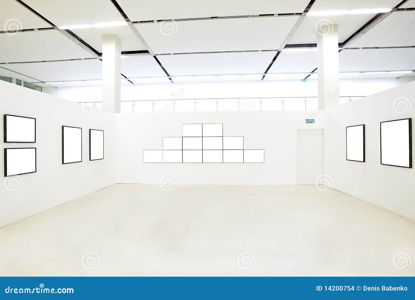 Empty Frames In Museum Editorial Photo | CartoonDealer.com #27795991